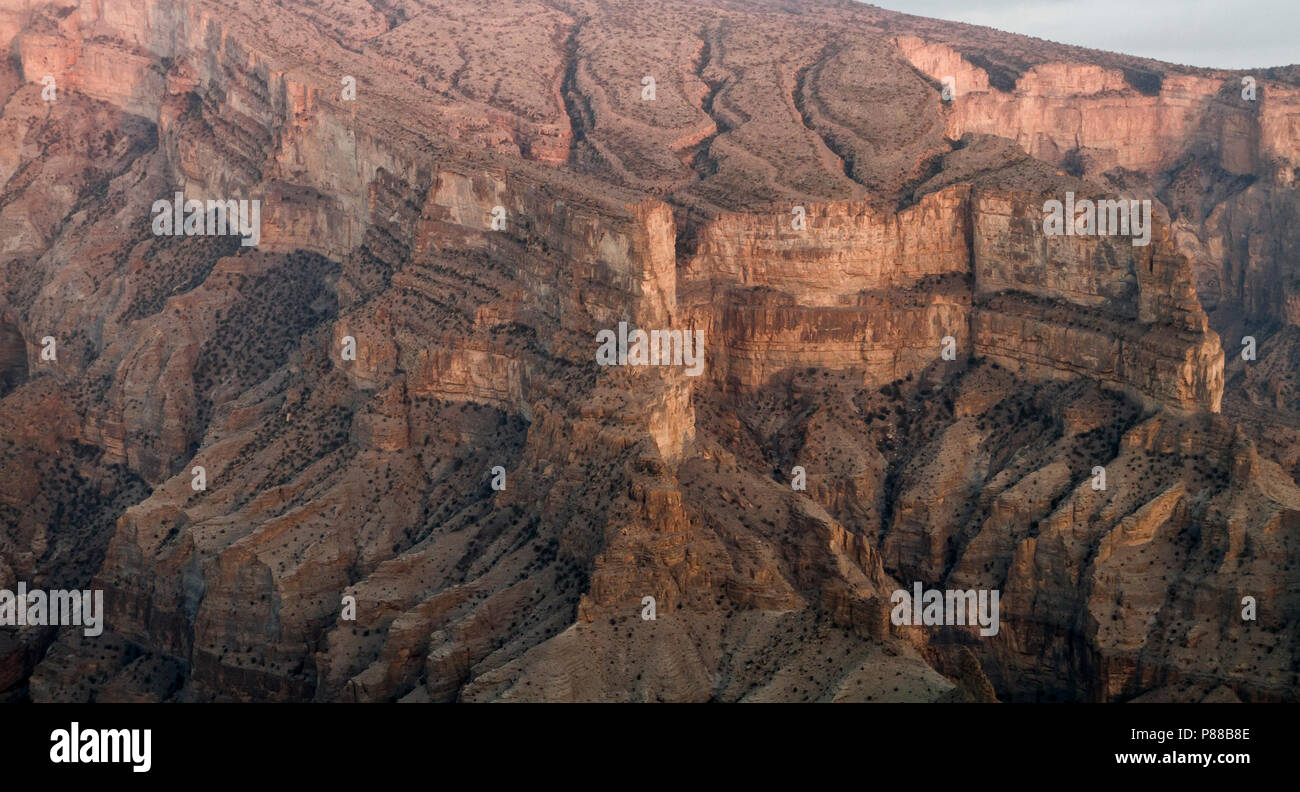 Landscape Jabal Shams, Oman Stock Photo - Alamy