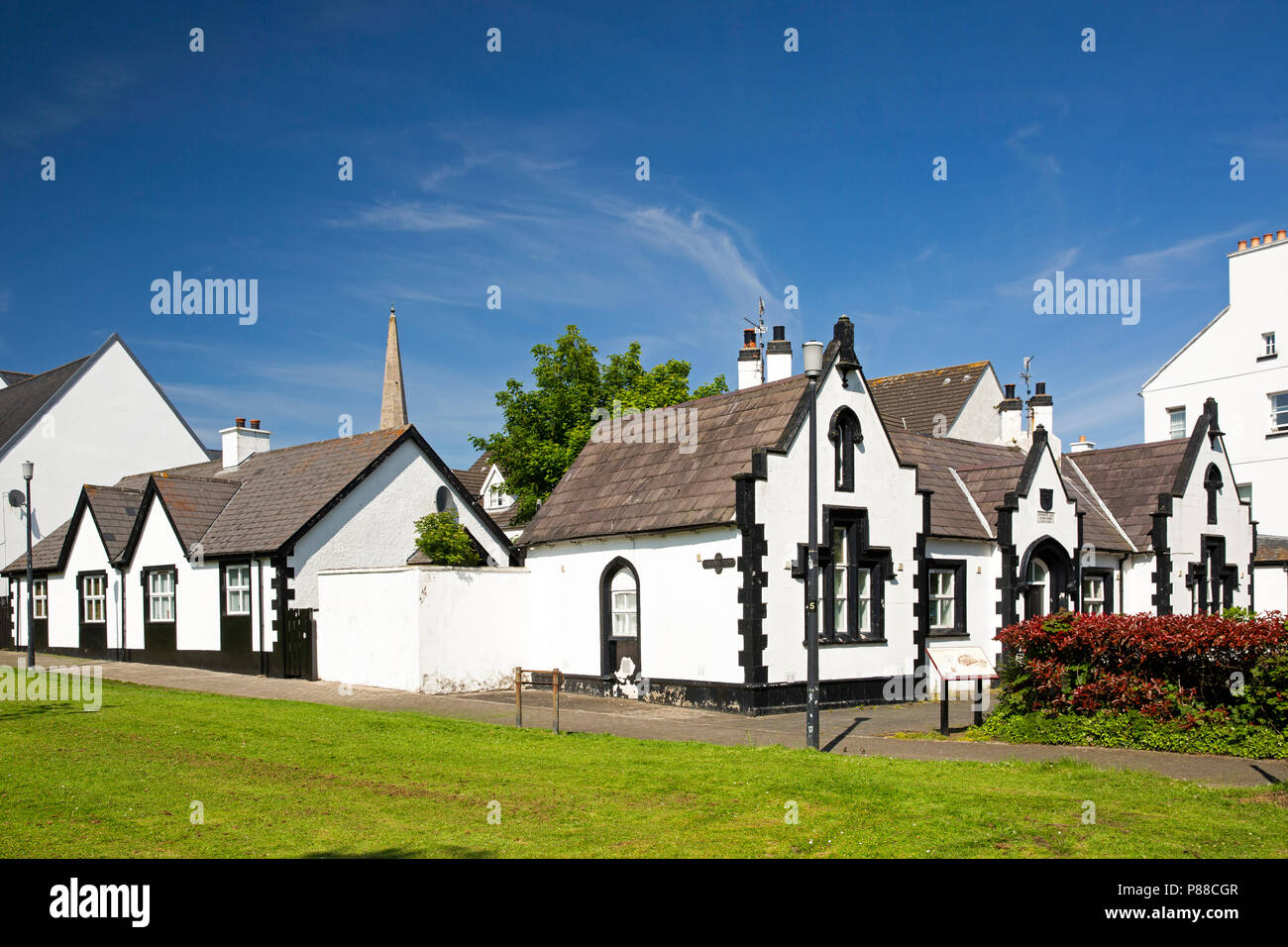 UK, Northern Ireland, Co Antrim, Carrickfergus, Irish Gate, Sailor’s ...