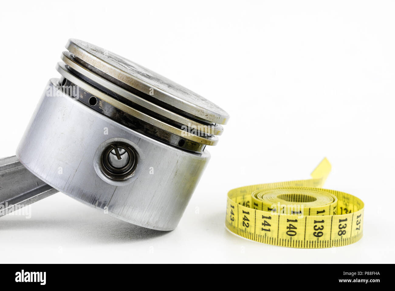 Measuring cylinder Cut Out Stock Images & Pictures - Alamy