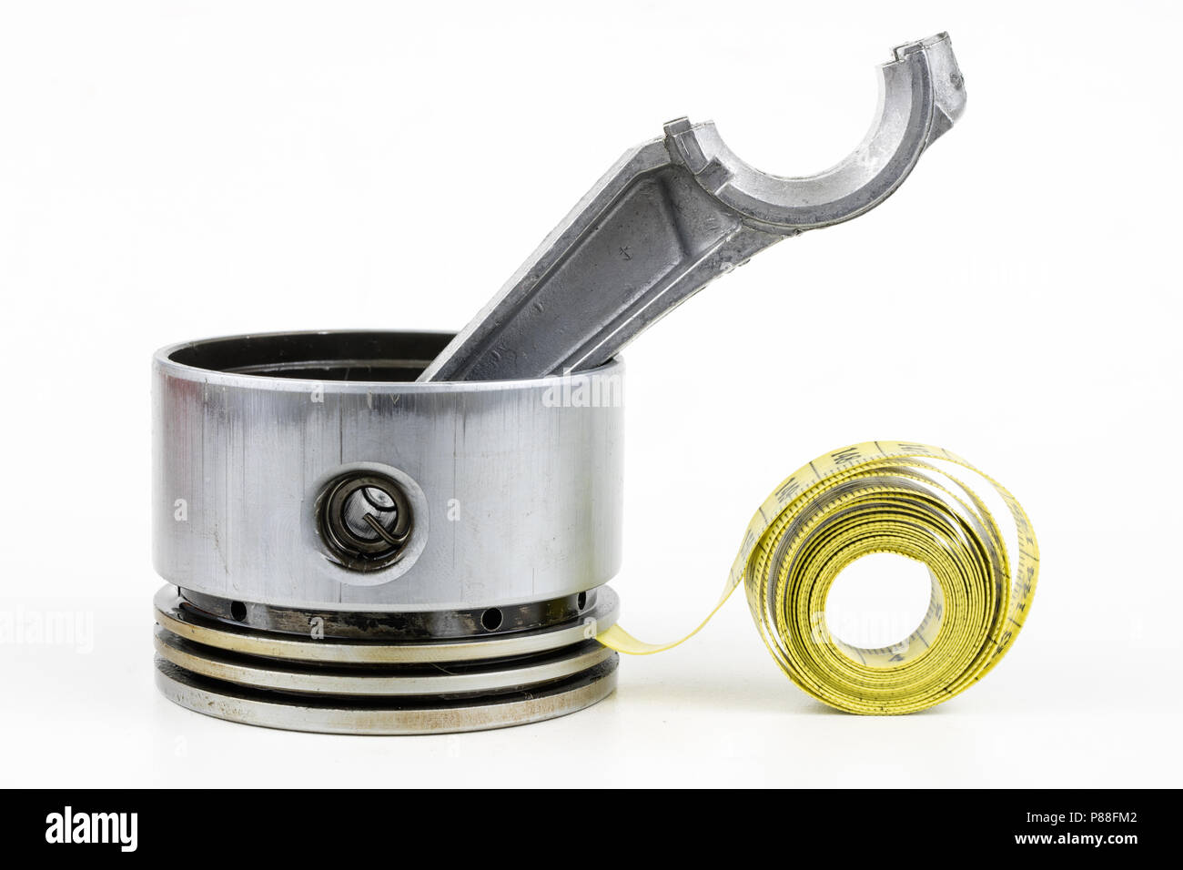 Measuring pistons Cut Out Stock Images & Pictures - Alamy
