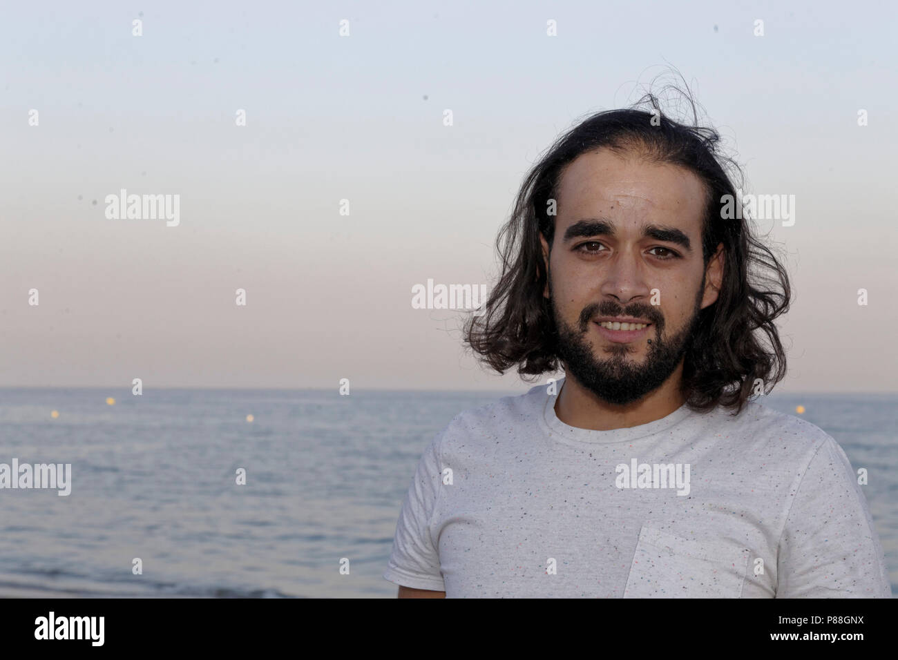Sete, France, 8 July 2018. Hamid Rahmi, actor attends the Sunsete Film ...