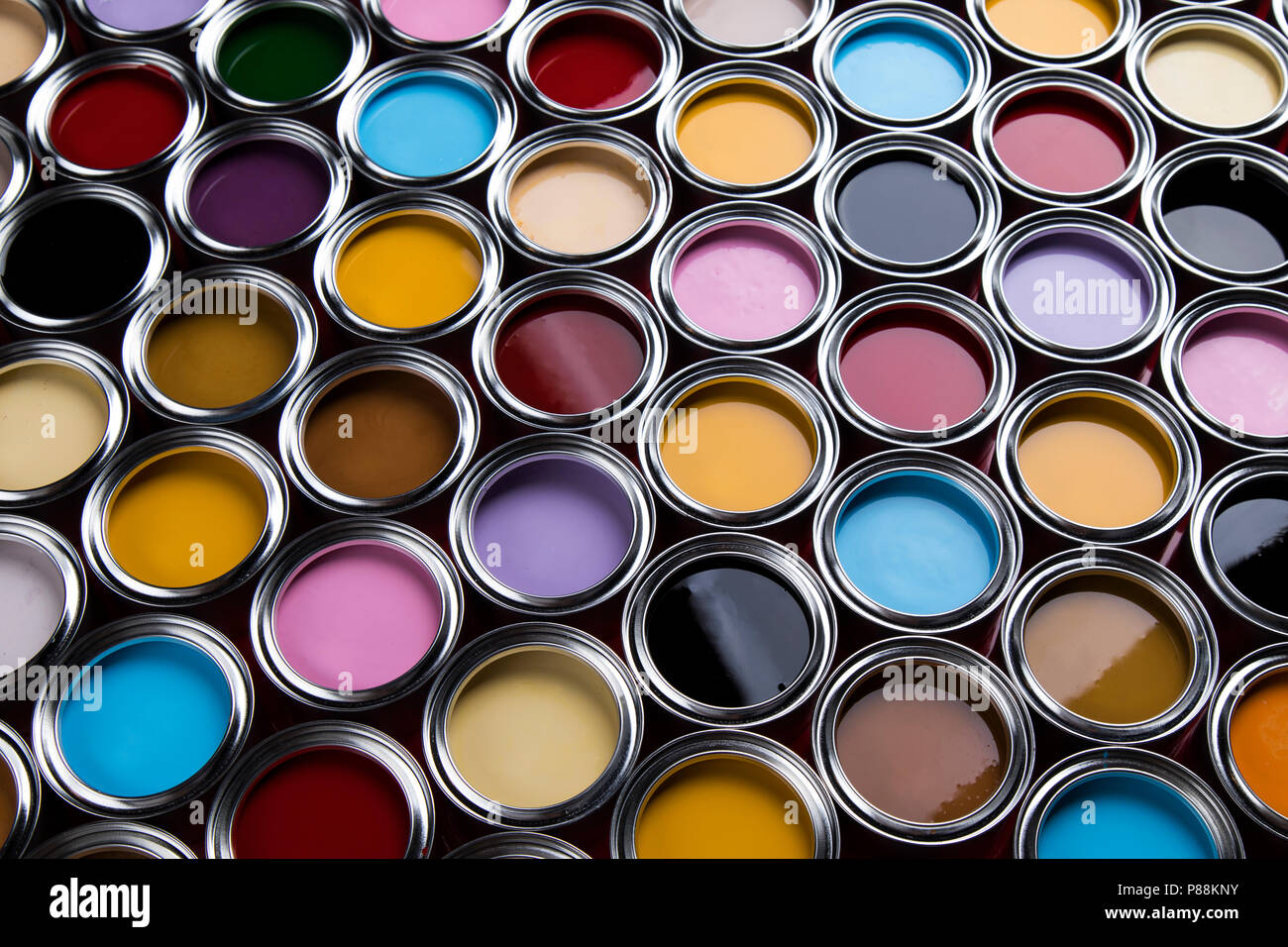 Color palette, can background Stock Photo - Alamy