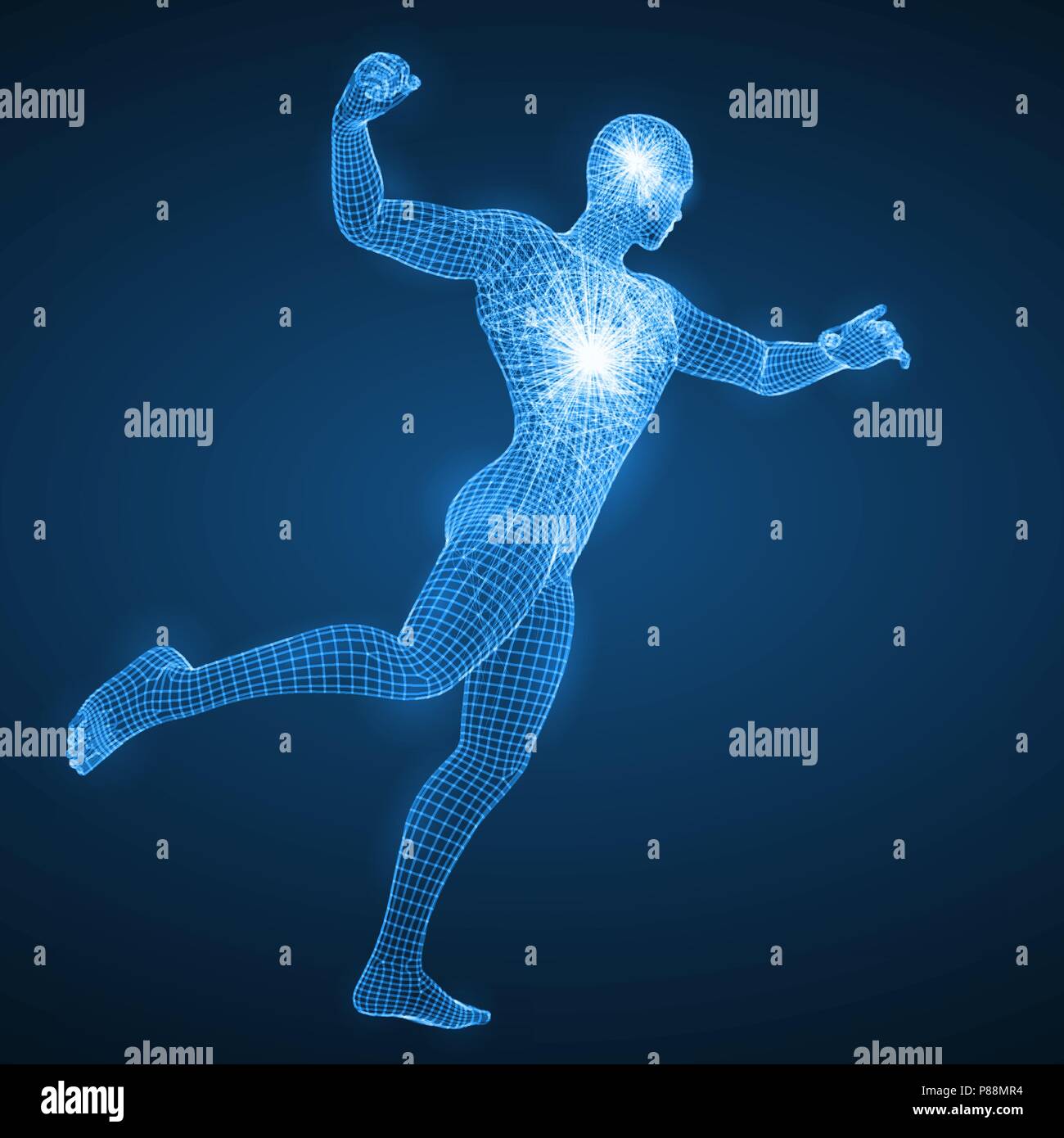 Powerful spiritual energy Stock Vector Images - Alamy