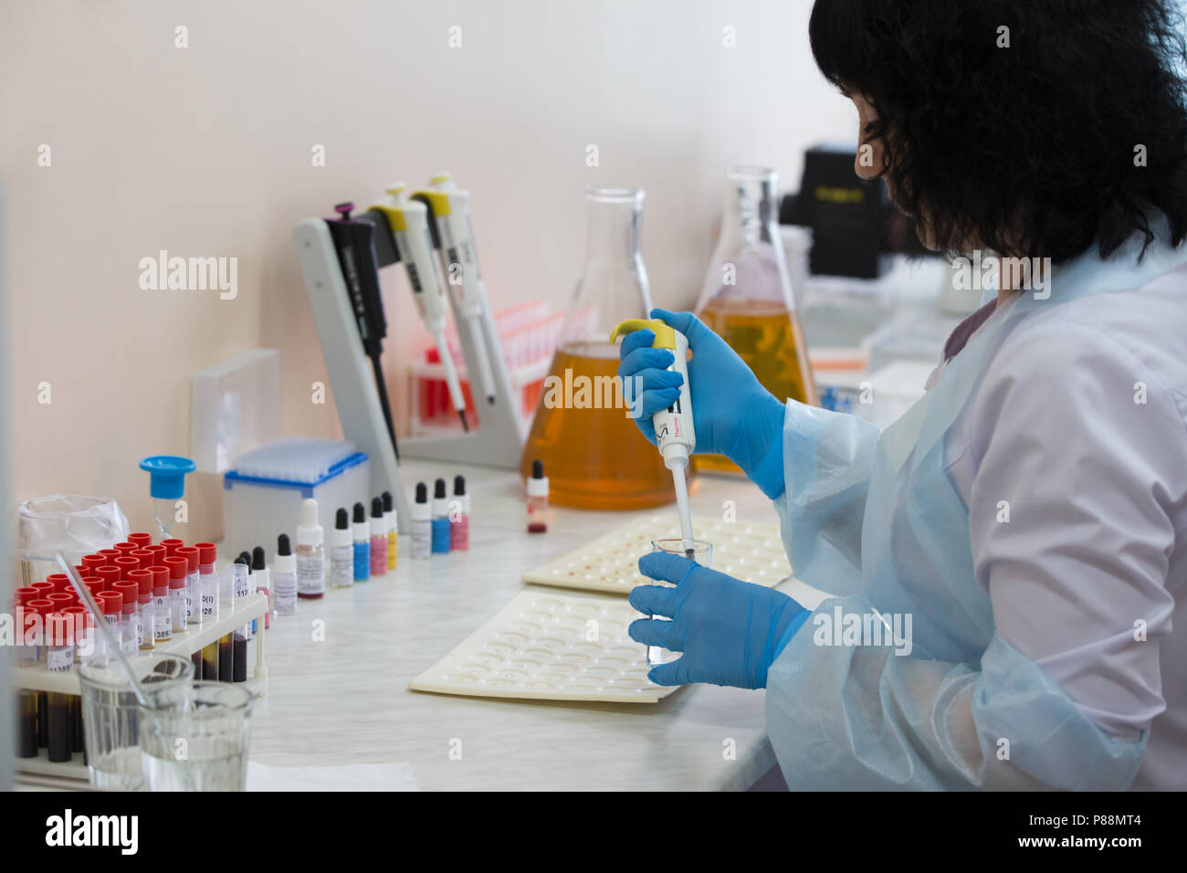 Blood transfusion station hi-res stock photography and images - Alamy