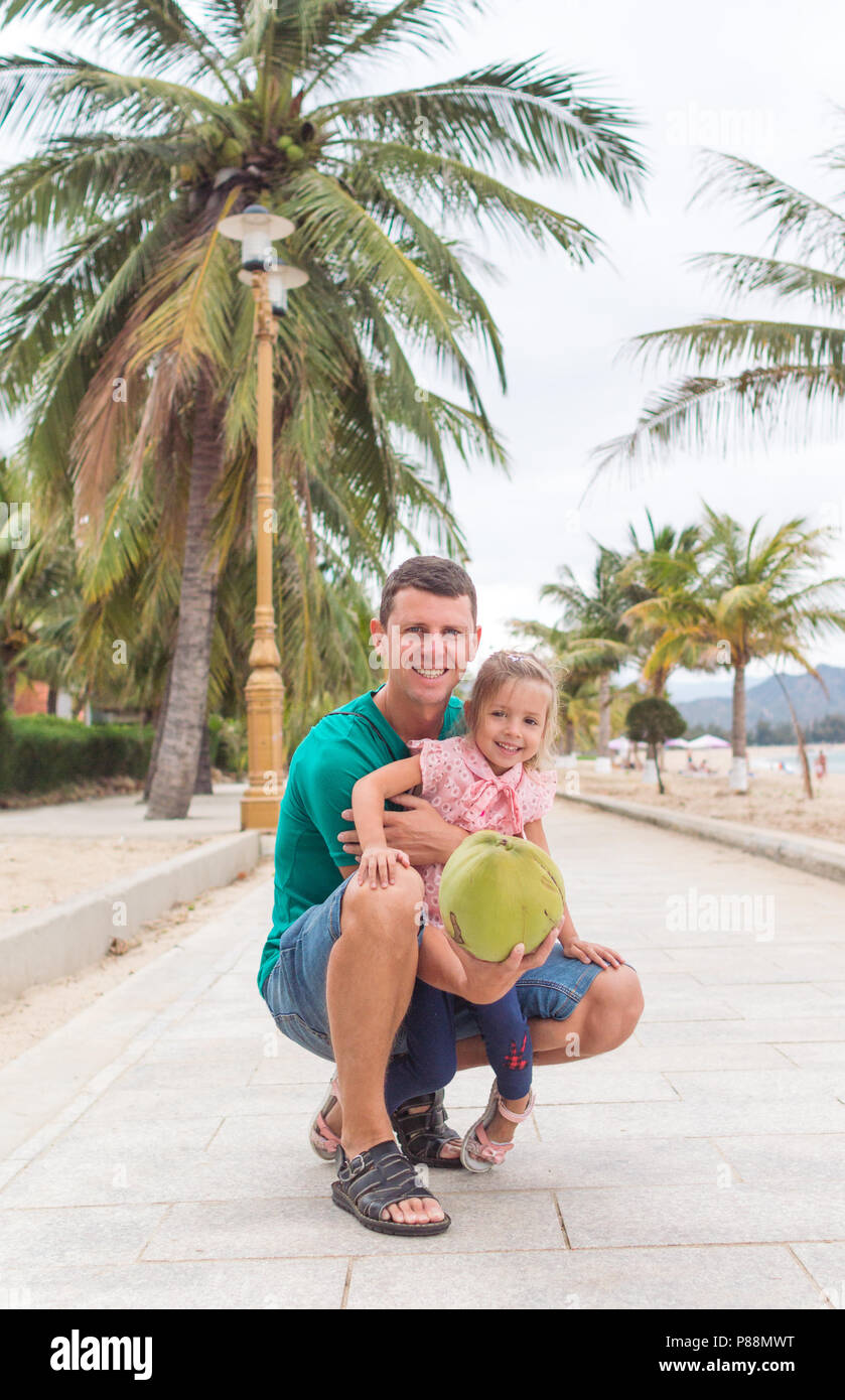 Holding A Coconut High Resolution Stock Photography and Images - Alamy