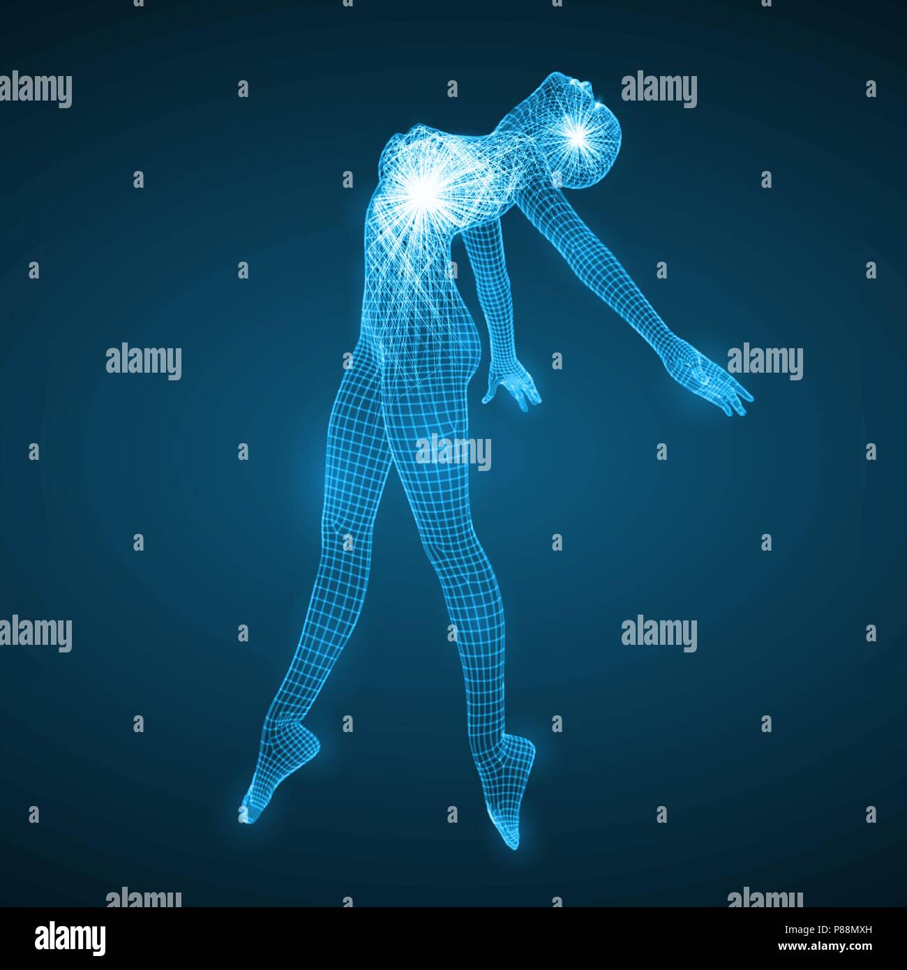Abstract woman light source hi-res stock photography and images - Alamy