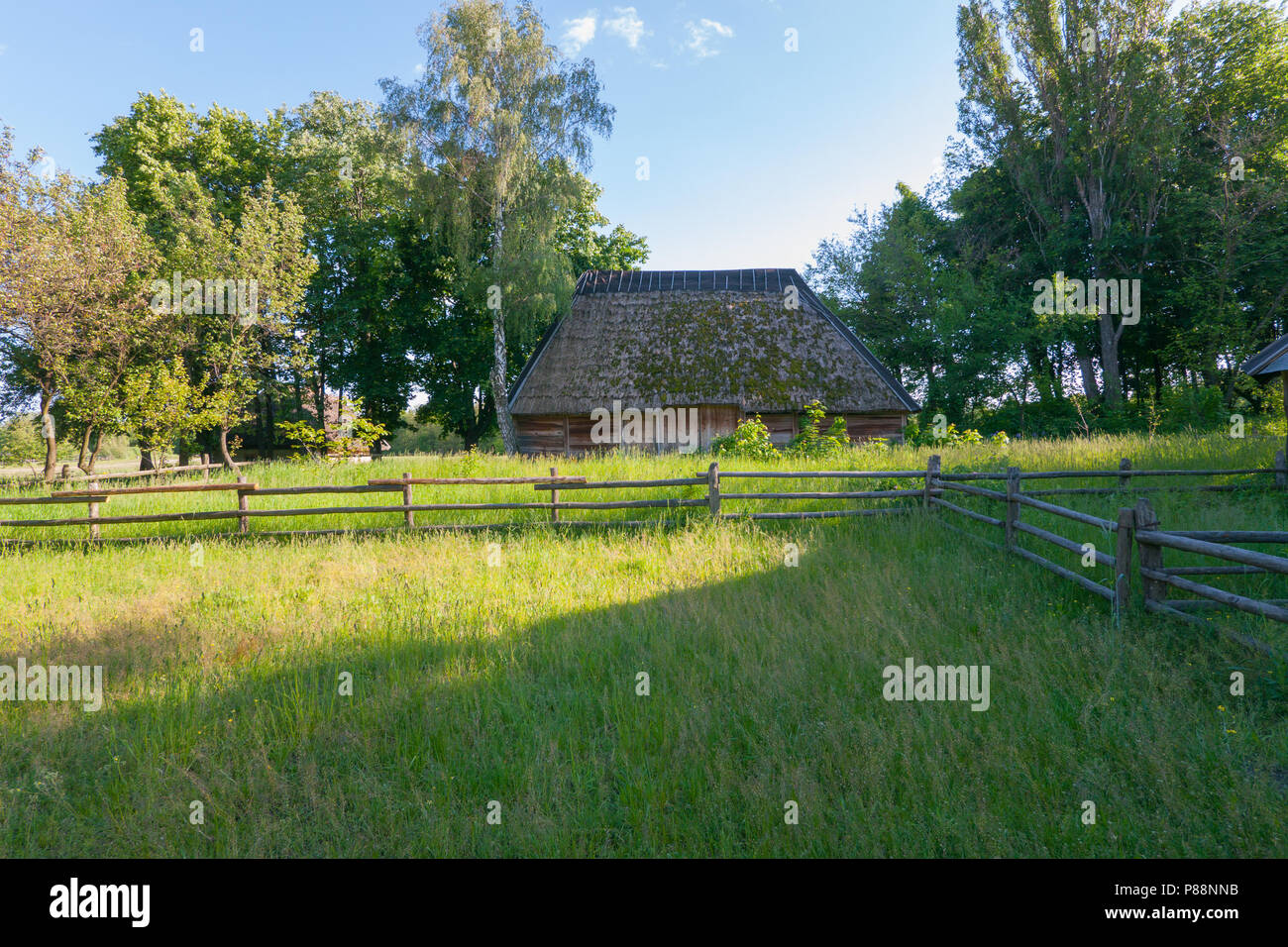 Rural courtyard hi-res stock photography and images - Alamy