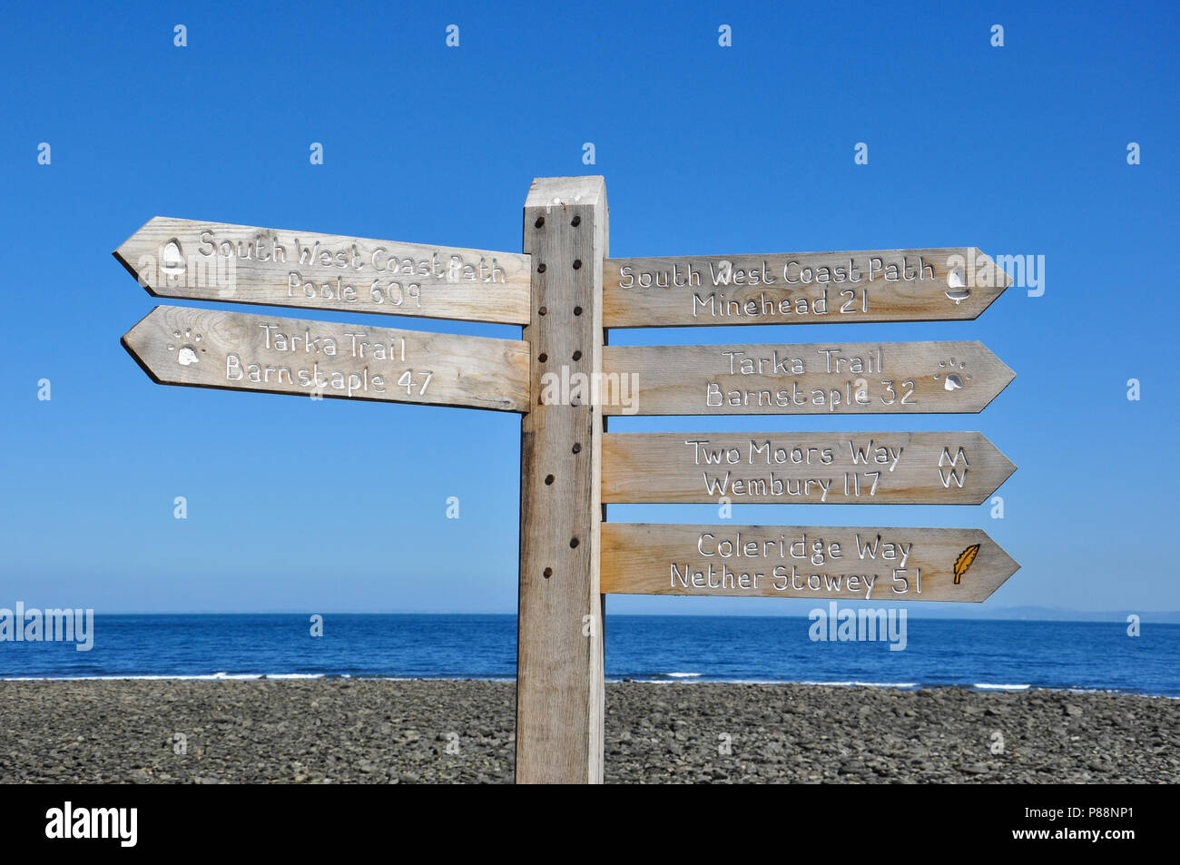 Signs north devon hi-res stock photography and images - Alamy
