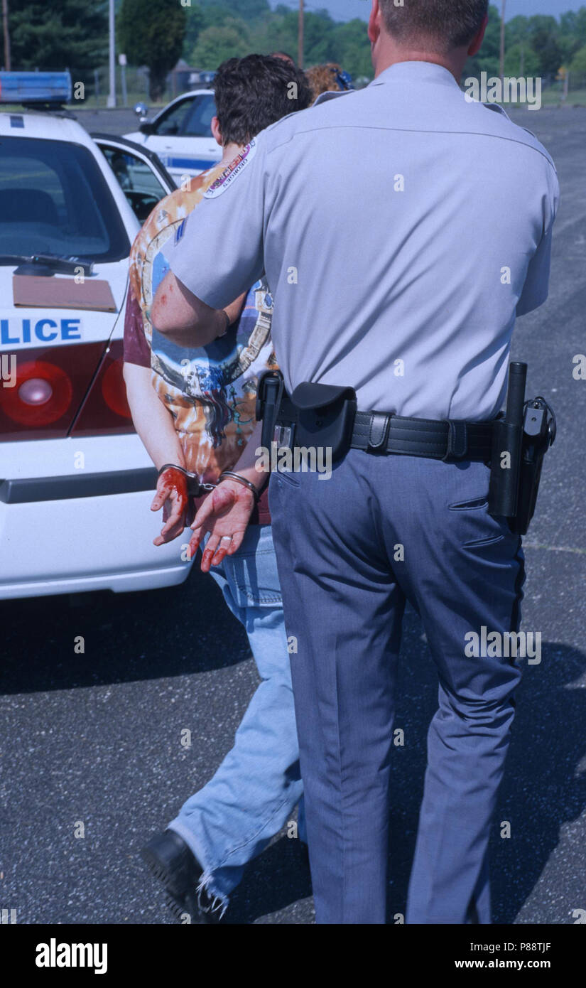 Police cop teenager hi-res stock photography and images - Alamy
