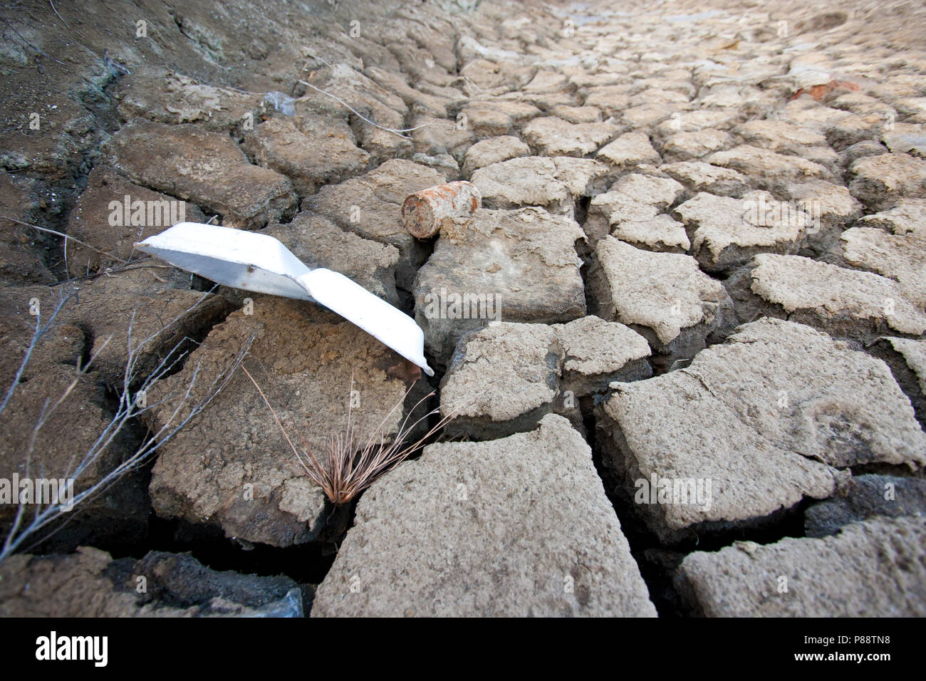 Styrofoam waste Pollution Stock Photo - Alamy