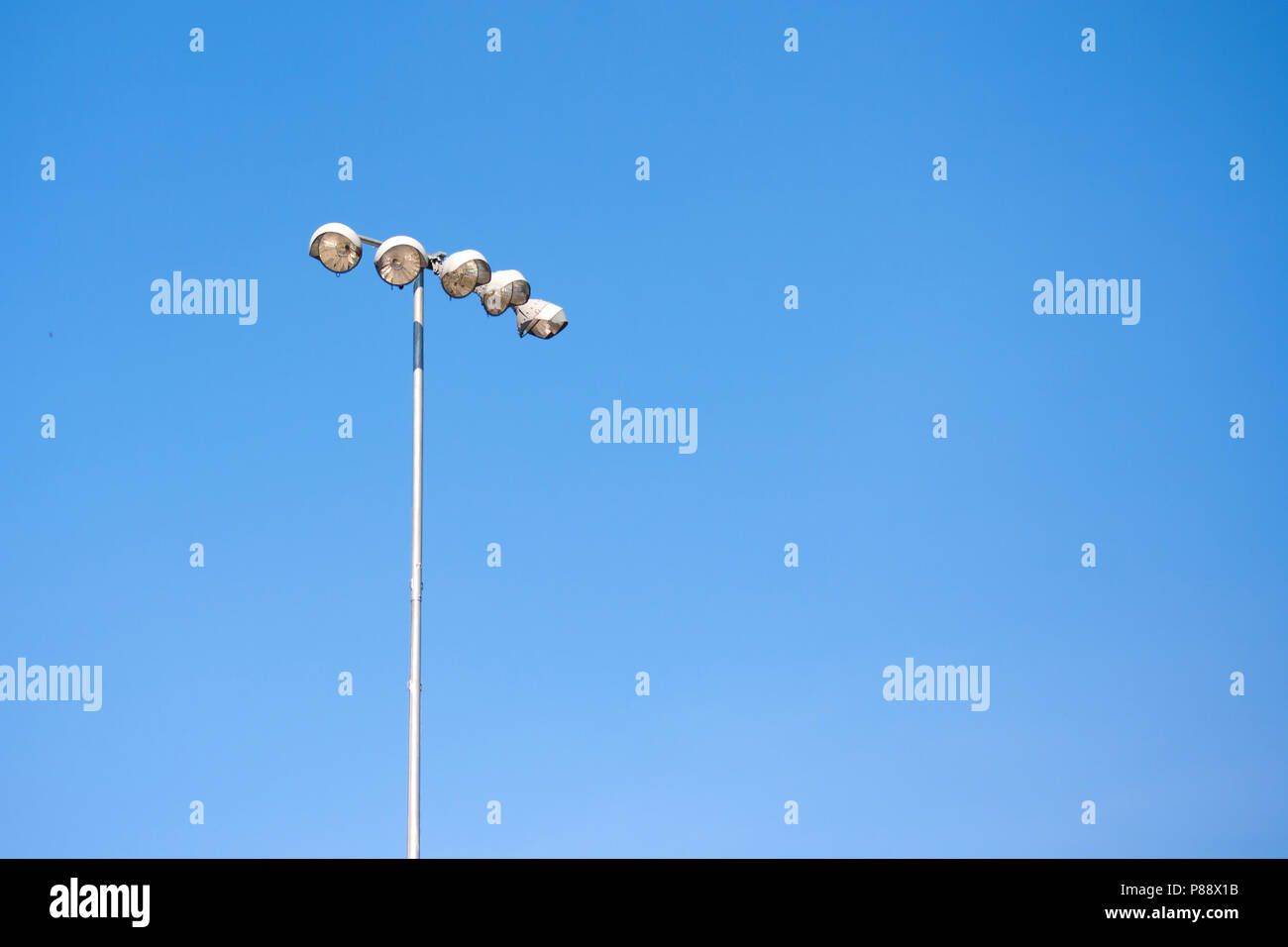 Stadium spot light tower hi-res stock photography and images - Alamy