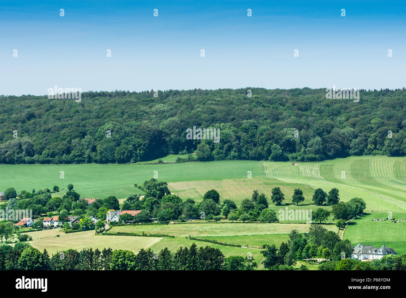 Heuvellandschap Zuid-Limburg Nederland, Hills Zuid-Limburg Netherlands ...