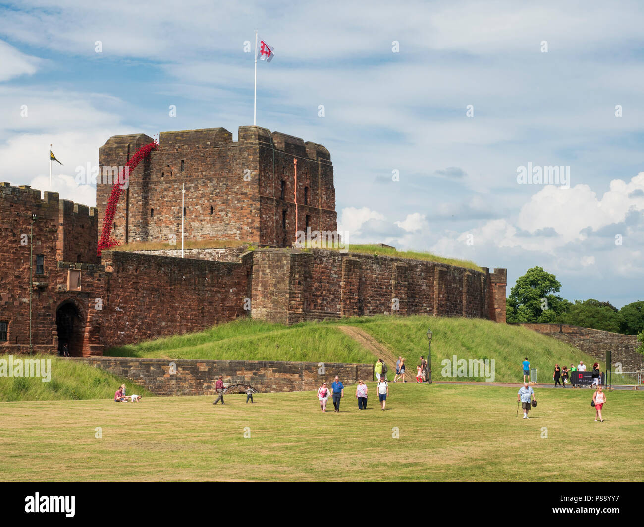 Carlisle castle barracks hi-res stock photography and images - Alamy