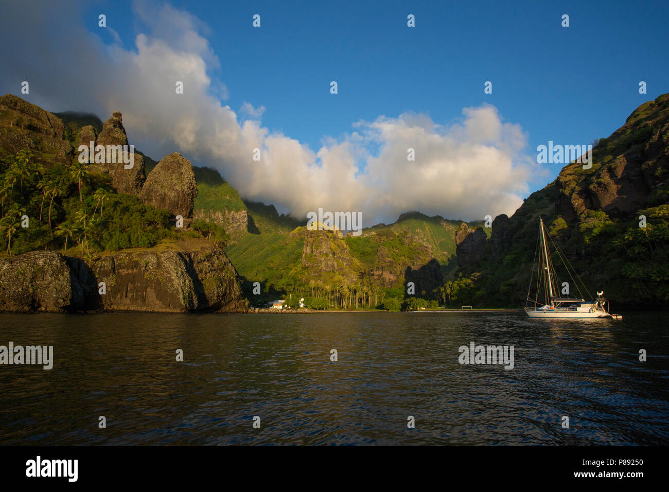 Bay of virgins and marquesas islands hi-res stock photography and ...