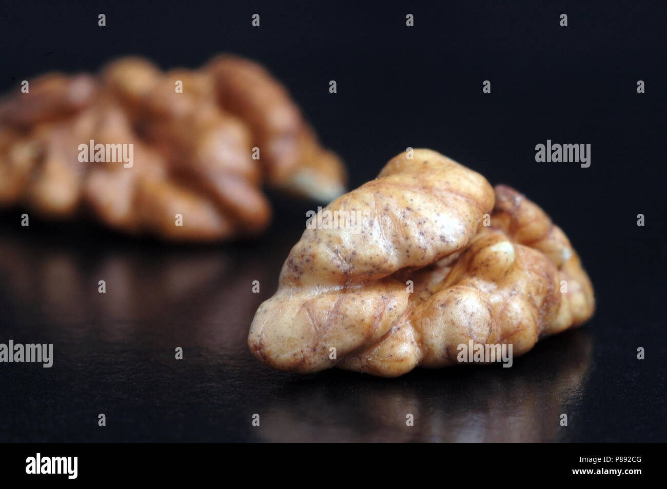 Purified walnut for creativity in the kitchen with sweets Stock Photo ...