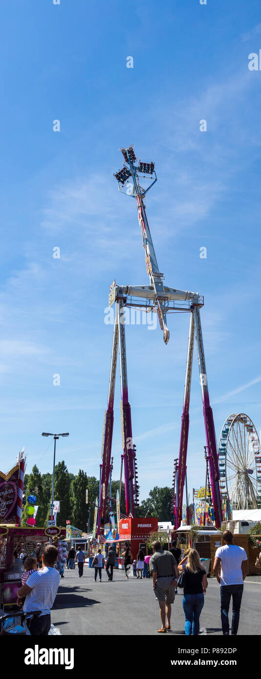 Hannover, Germany, July 7., 2018: The propeller, a huge looping ...