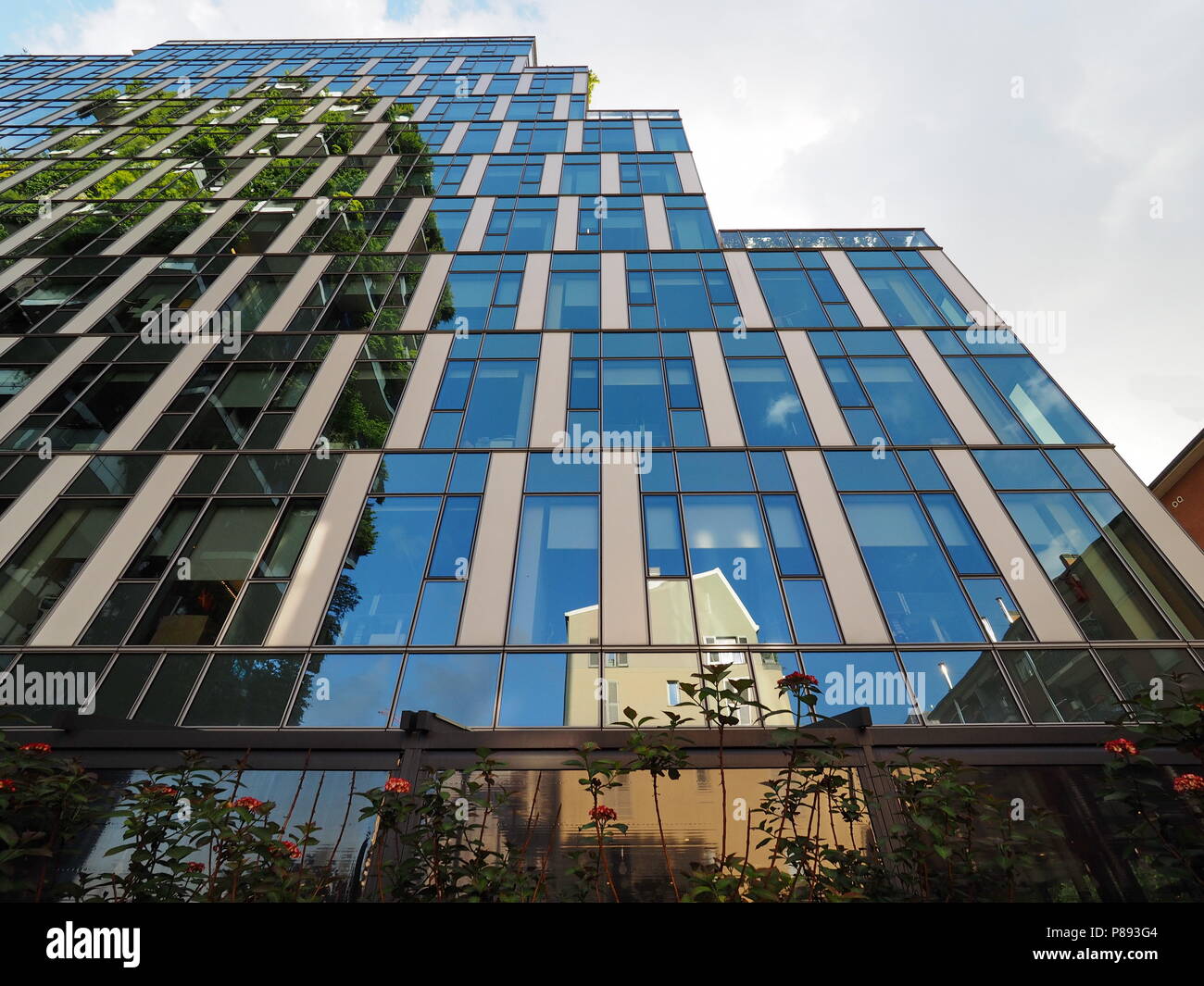 MILAN, ITALY - May 12, 2018: Bosco Verticale - Vertical Forest ...