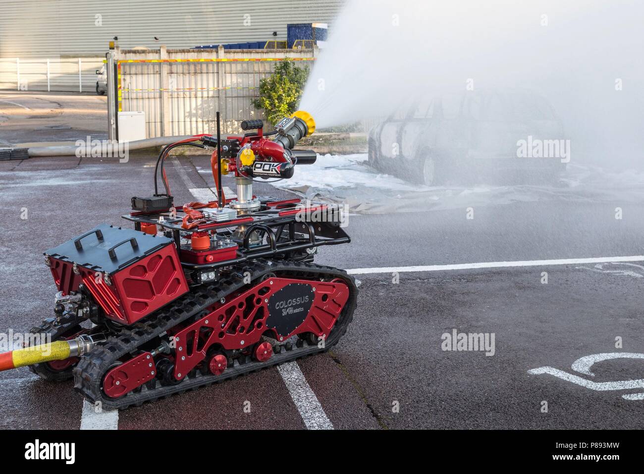 Firefighting Robot High Resolution Stock Photography and Images - Alamy