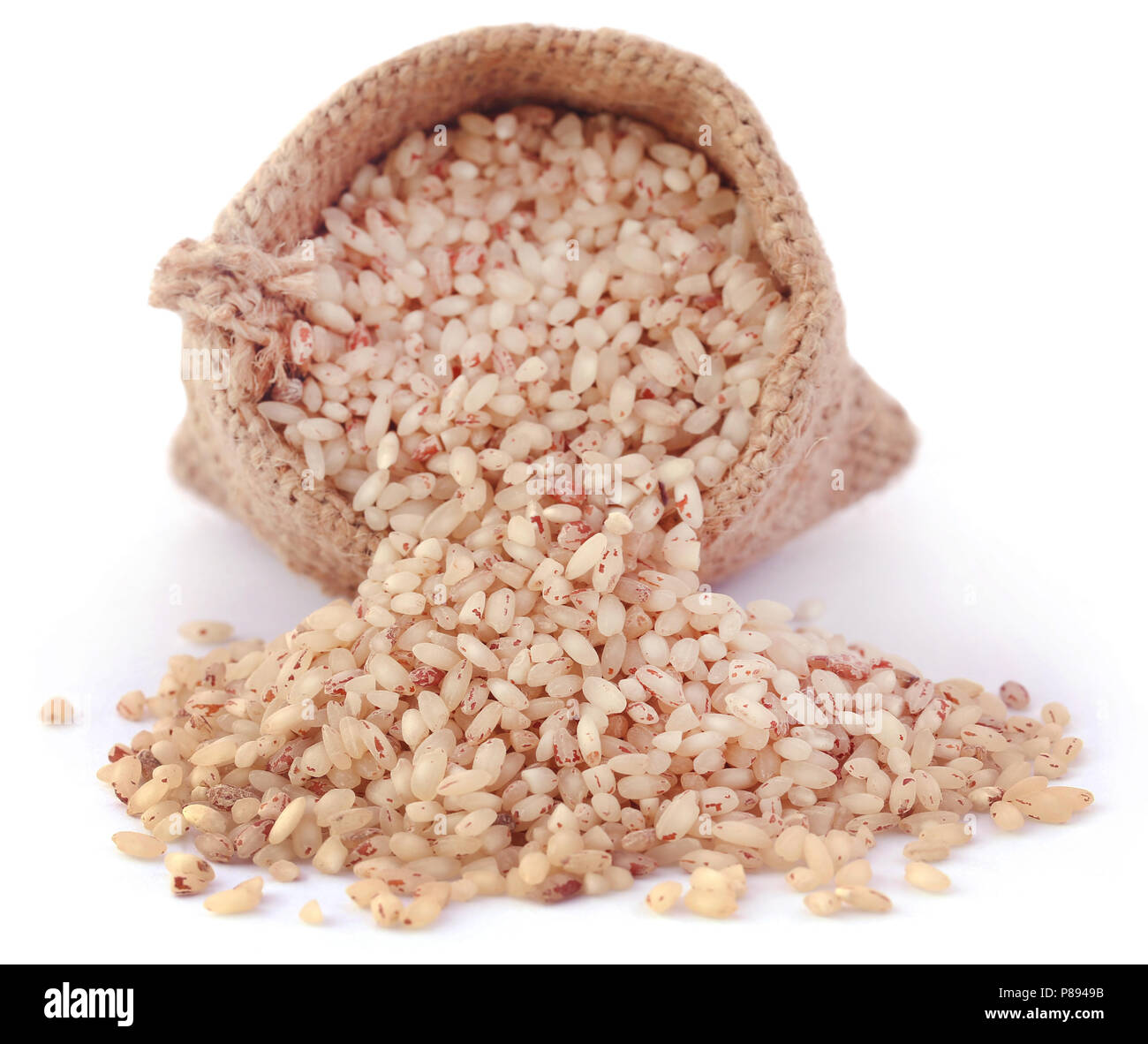 Basmati rice bag Cut Out Stock Images & Pictures - Alamy