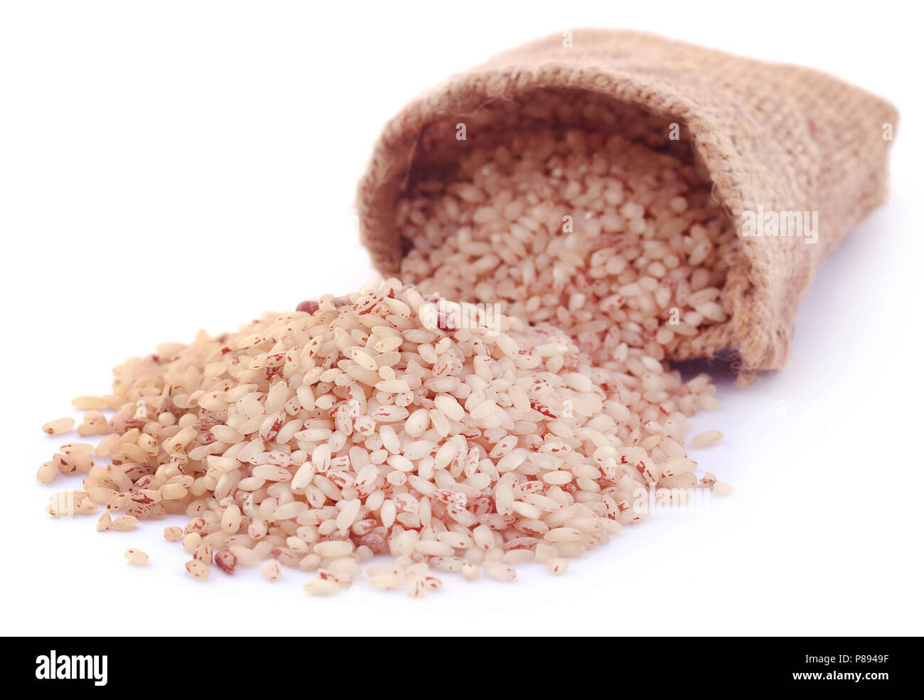 Basmati rice bag Cut Out Stock Images & Pictures - Alamy