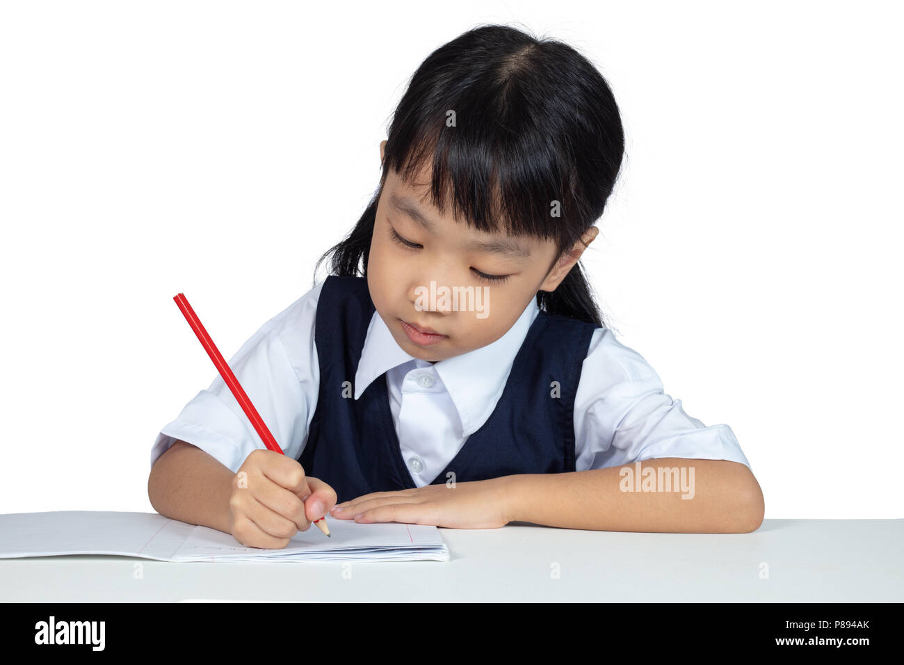 People Working Hard In School