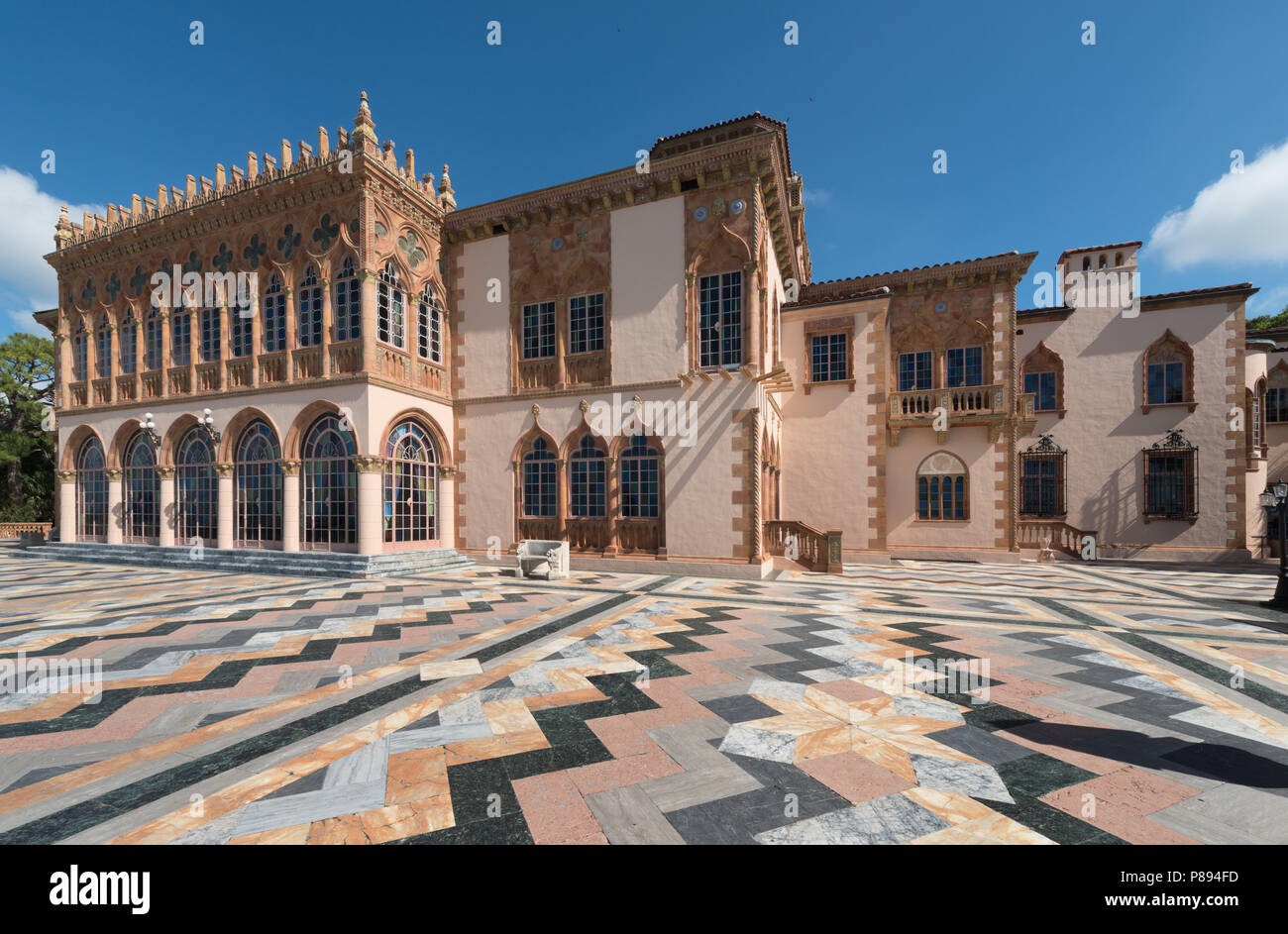 Ringling House, Florida Stock Photo - Alamy