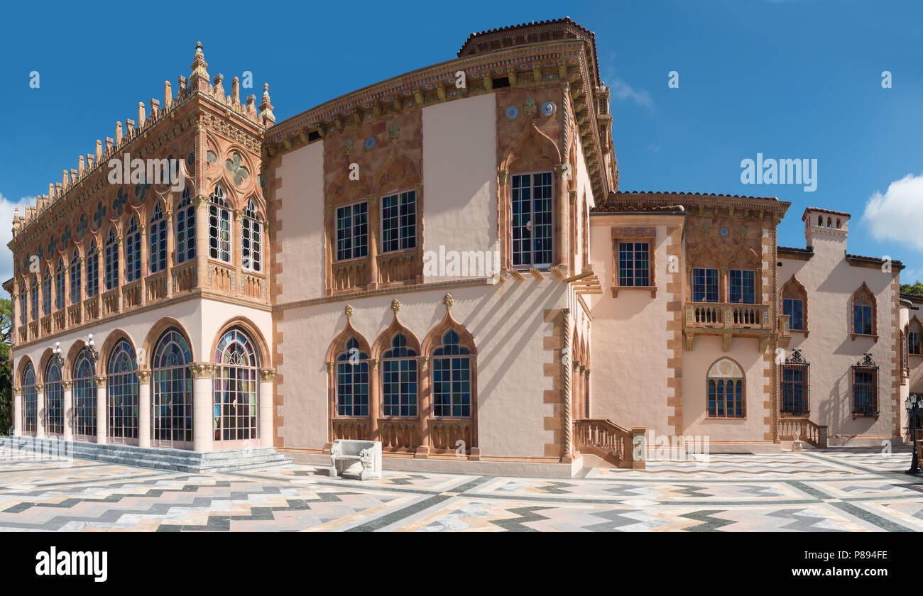 Ringling House, Florida Stock Photo - Alamy