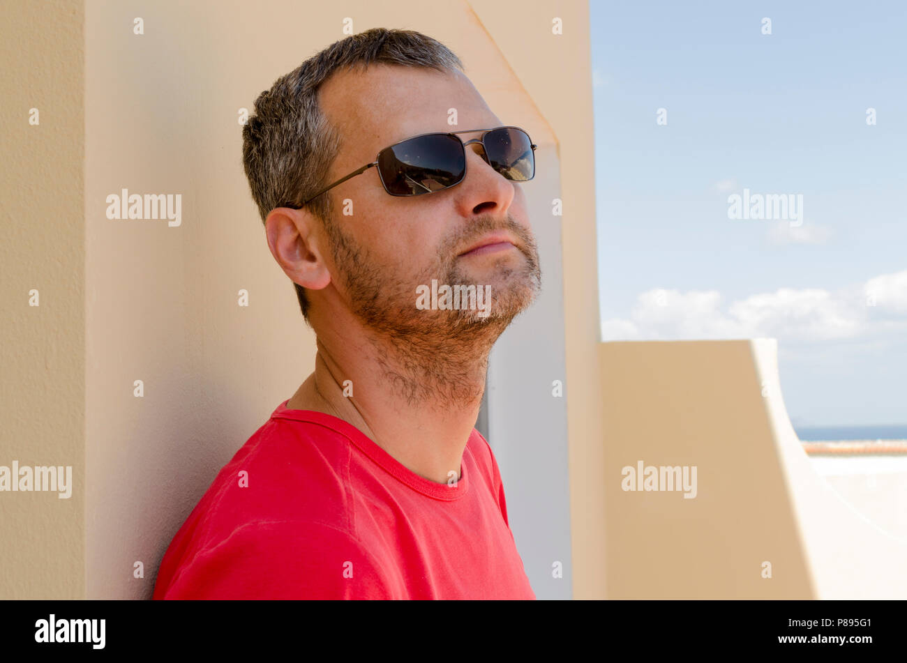 Real portrait middle aged man hi-res stock photography and images - Alamy