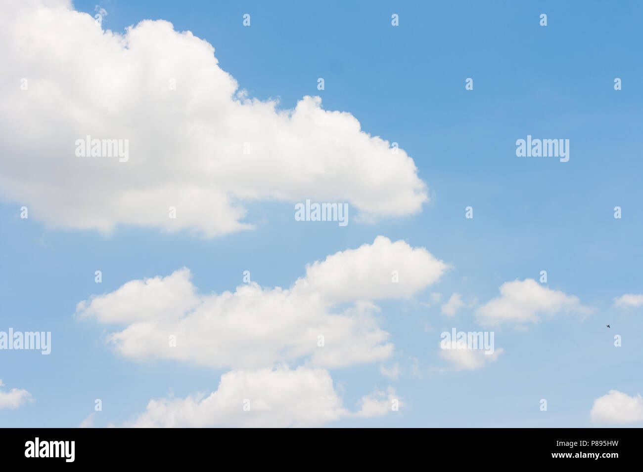 blue sky with cloud closeup Stock Photo - Alamy