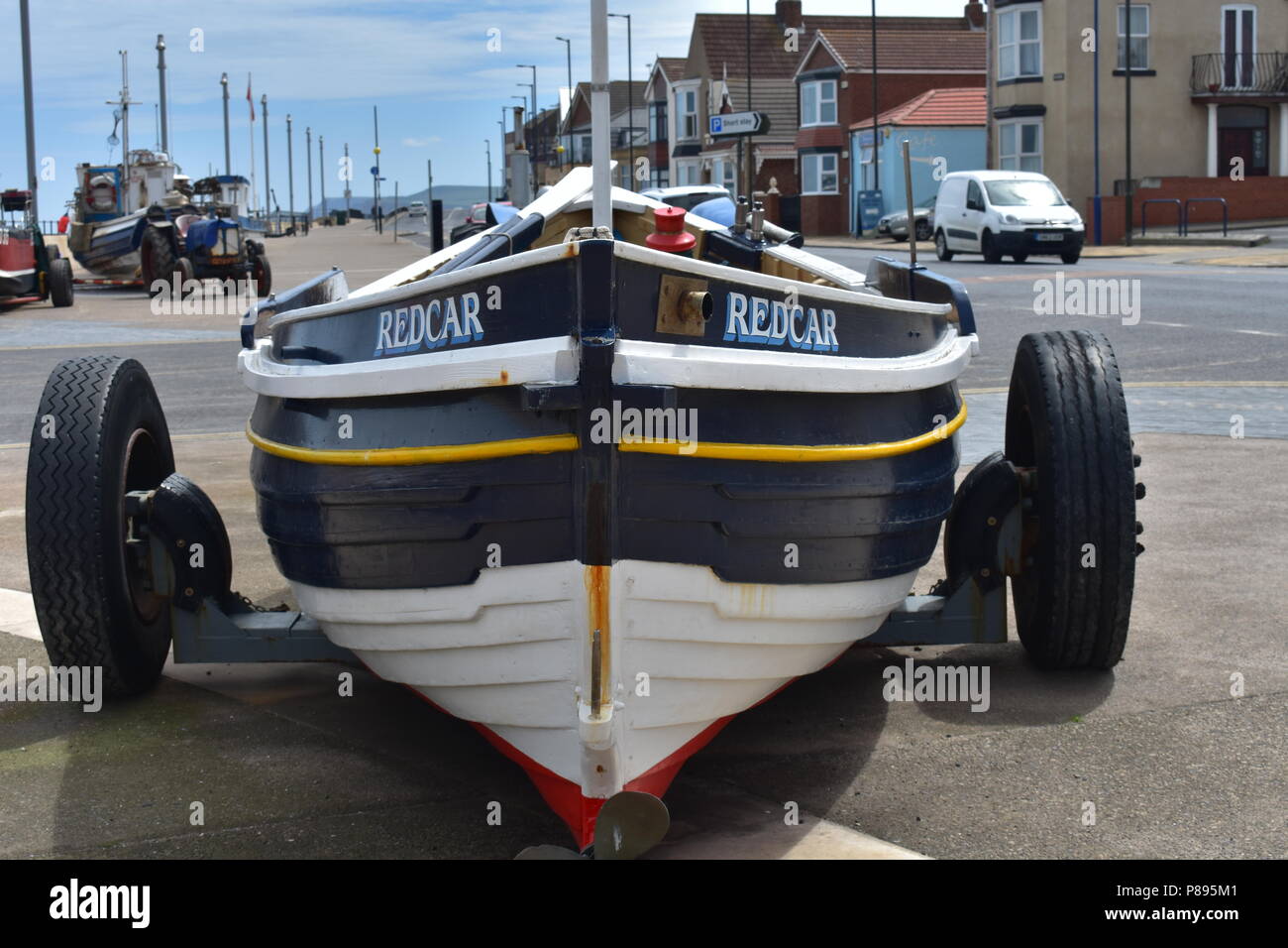 Fishing boat redcar hi-res stock photography and images - Alamy