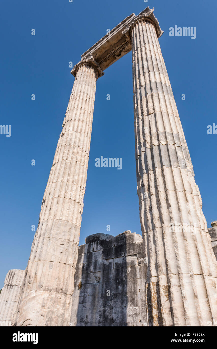 Temple of Apollo in Didyma, Turkey Stock Photo - Alamy
