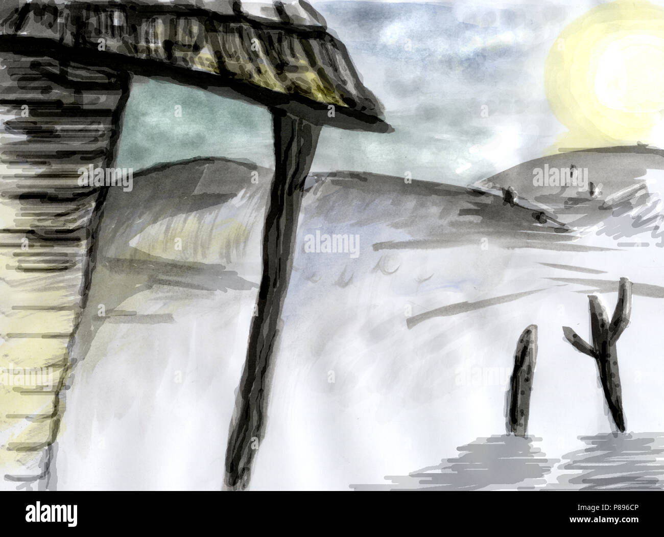 western background illustration Stock Photo - Alamy