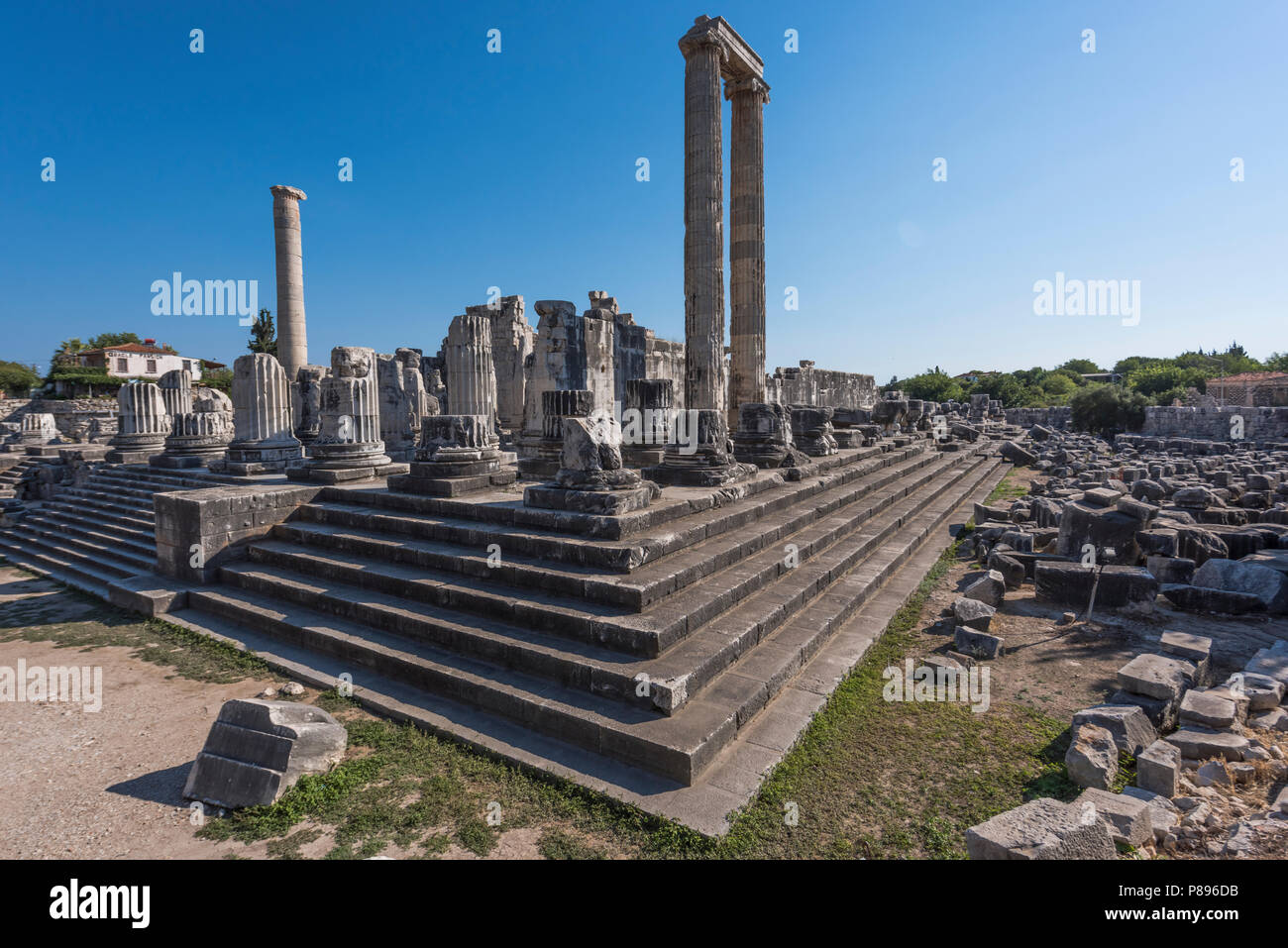 Temple of Apollo in Didyma, Turkey Stock Photo - Alamy