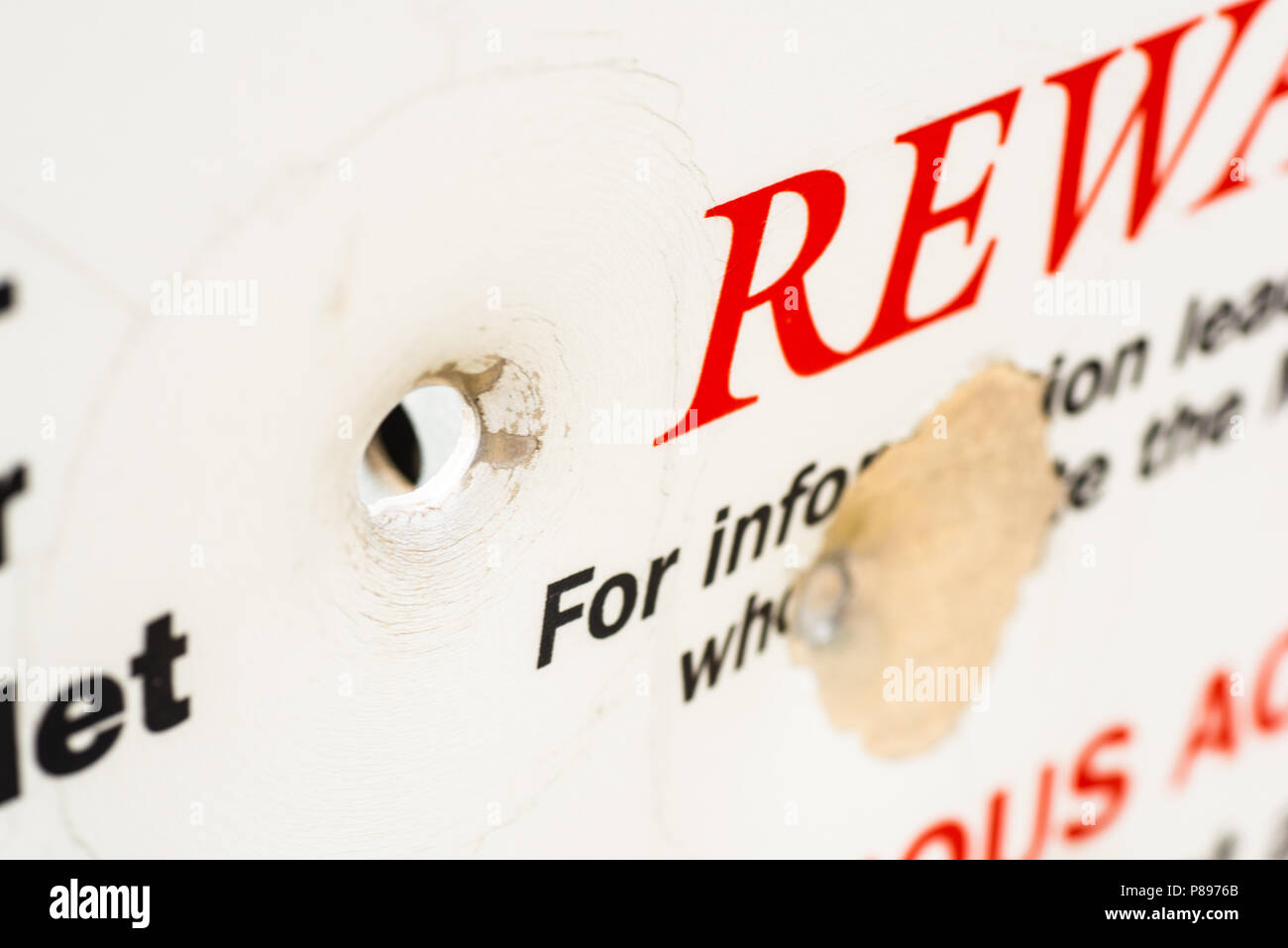 Highway sign bullet hi-res stock photography and images - Alamy