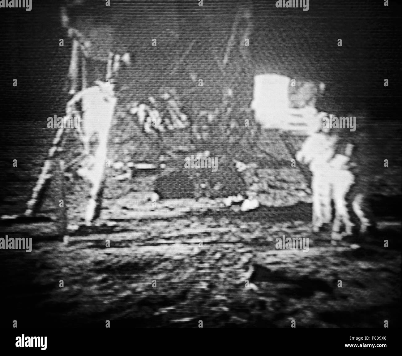 Neil A. Armstrong, commander; and Edwin E. Aldrin Jr., lunar module ...