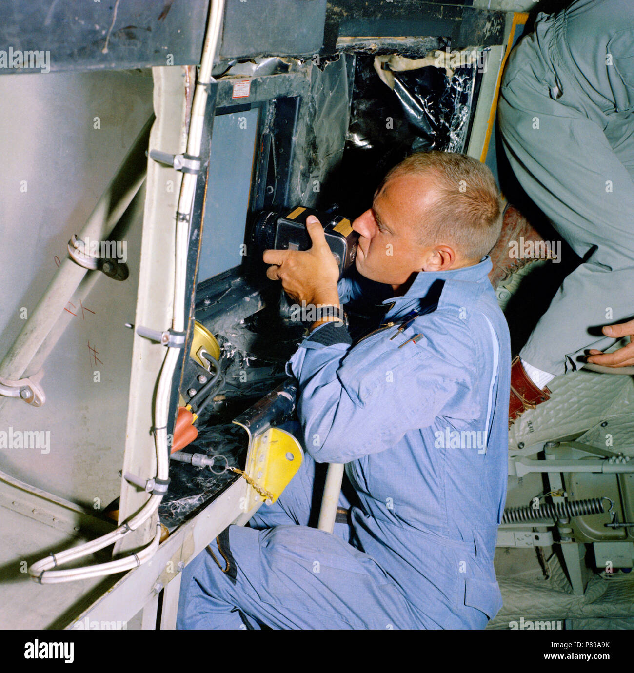 Astronaut Charles Conrad Jr., pilot for the prime crew on the Gemini-5 ...