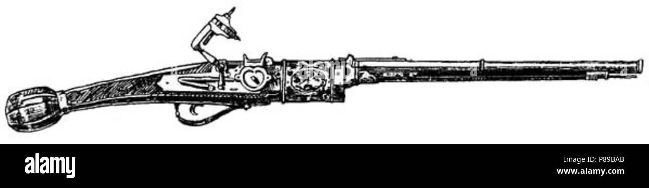 6-chamered wheel-lock revolver (Germany 1590) by Wendelin Boeheim Stock ...