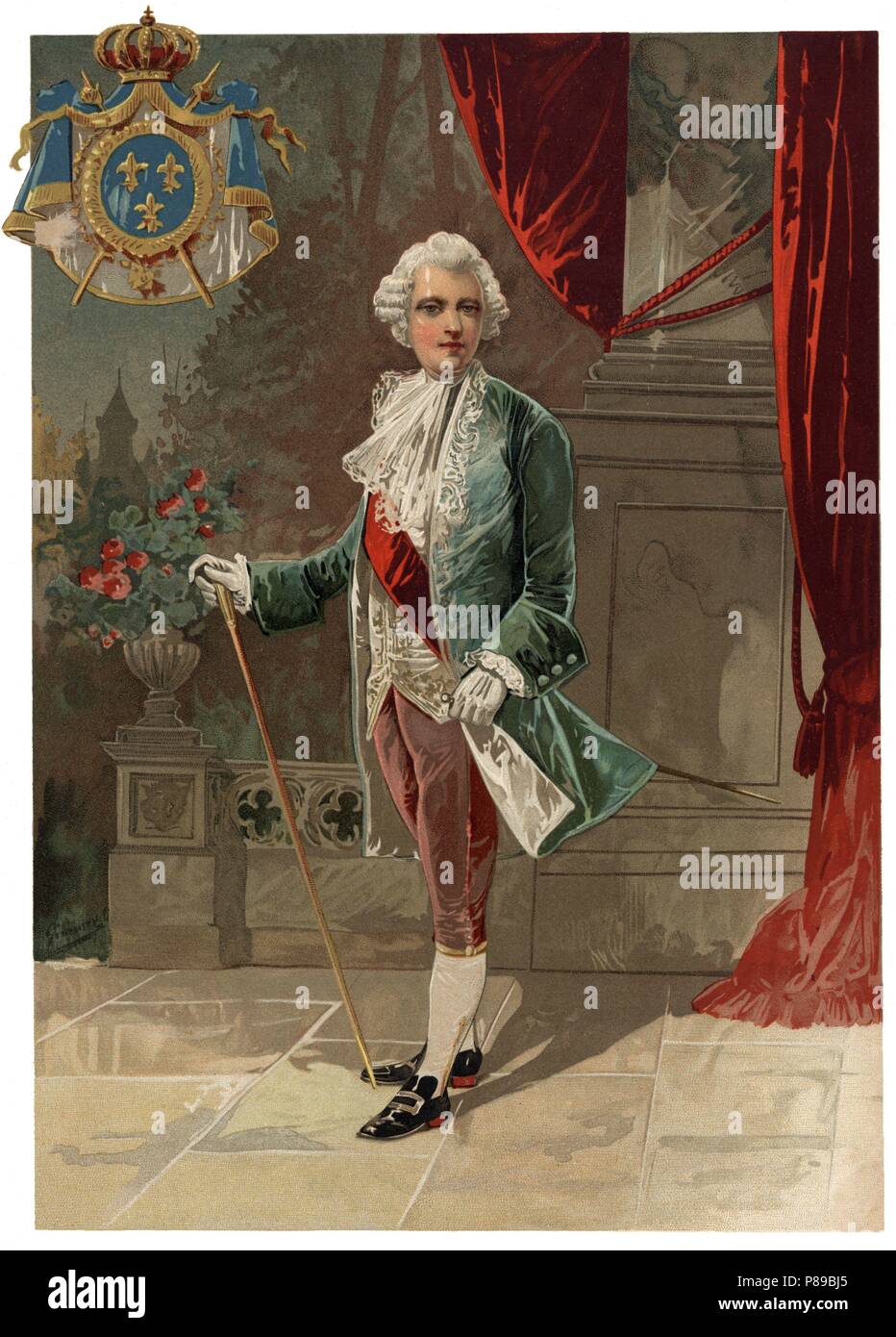 Luis xv rey de francia hi-res stock photography and images - Alamy