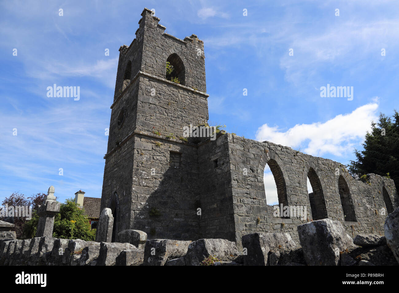 Cong Abbey is a historic site located at Cong, on the borders of ...