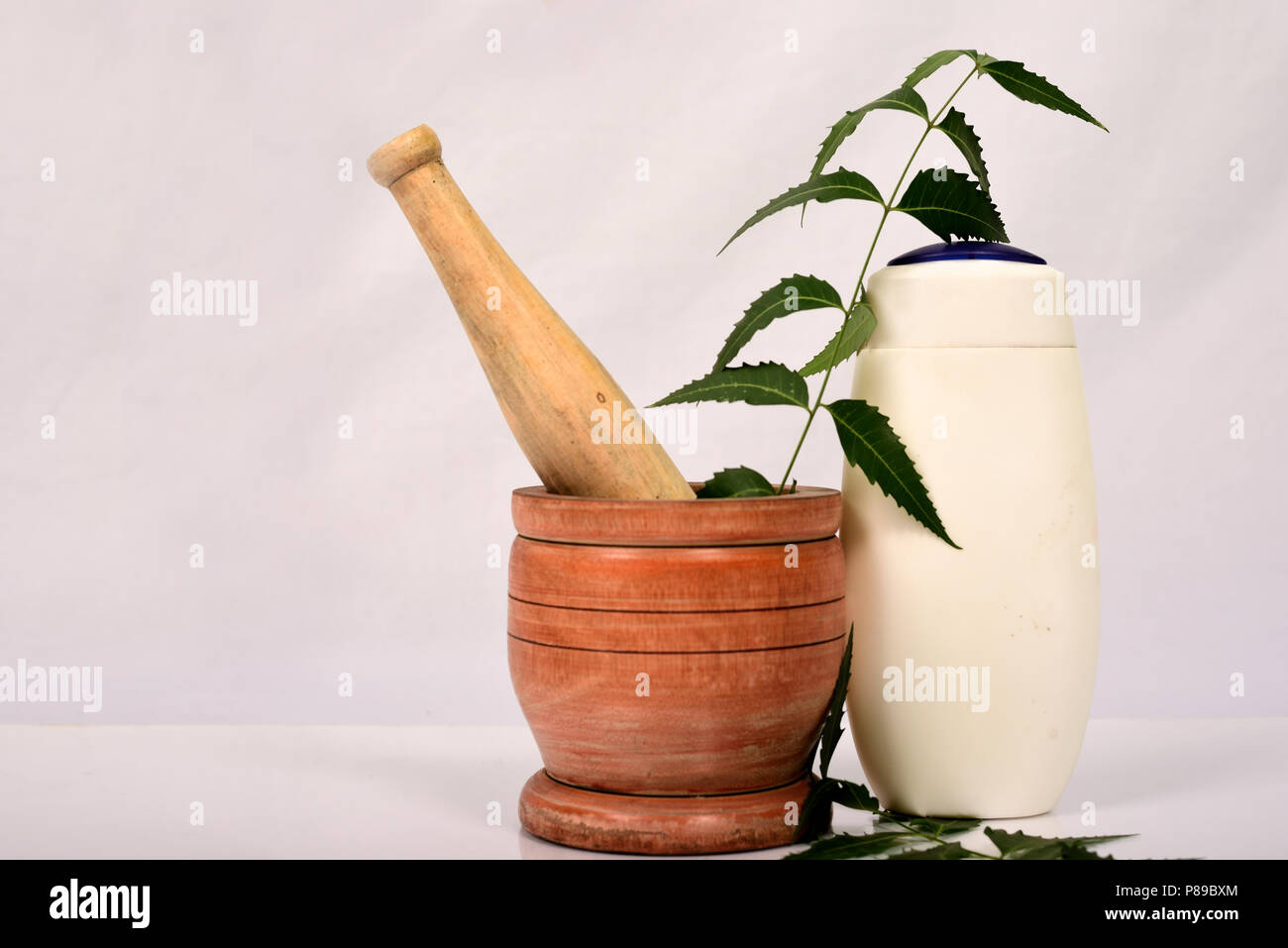 Ayurveda bath soap or neem soap or neem oil made in by Azadirachta ...