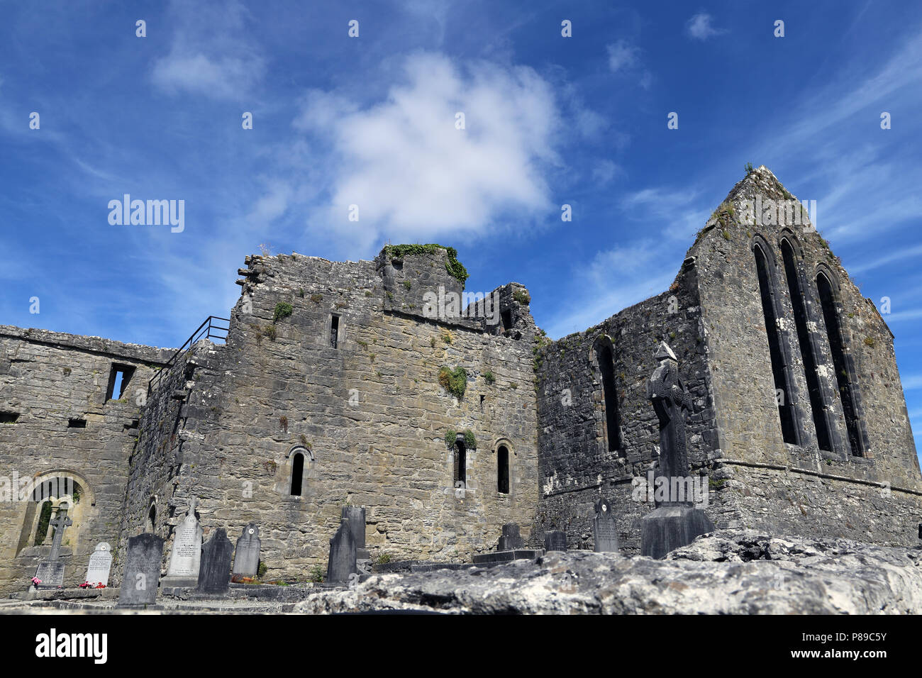 Cong Abbey is a historic site located at Cong, on the borders of ...