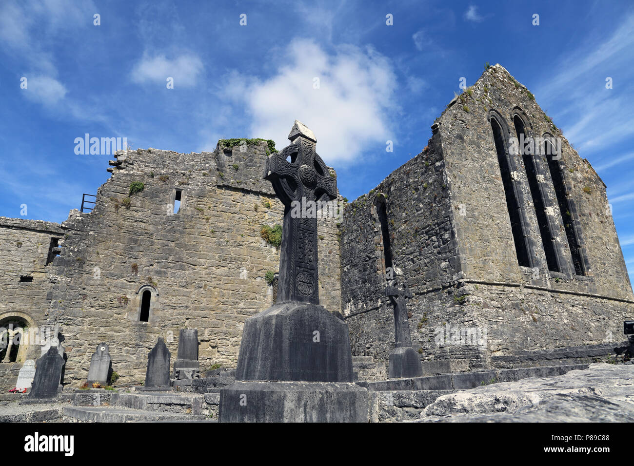 Cong Abbey is a historic site located at Cong, on the borders of ...