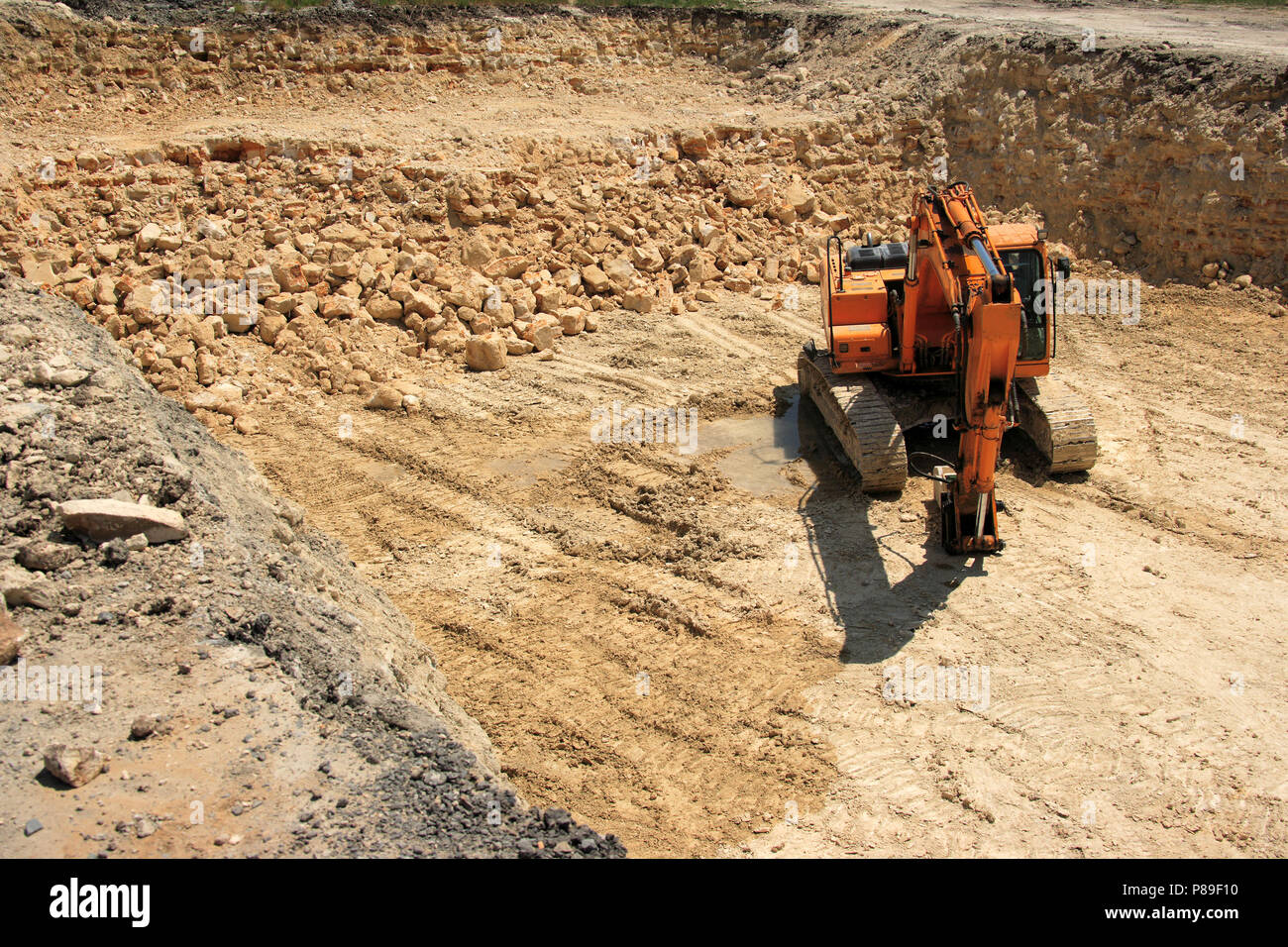 Motor grader ripper hi-res stock photography and images - Alamy