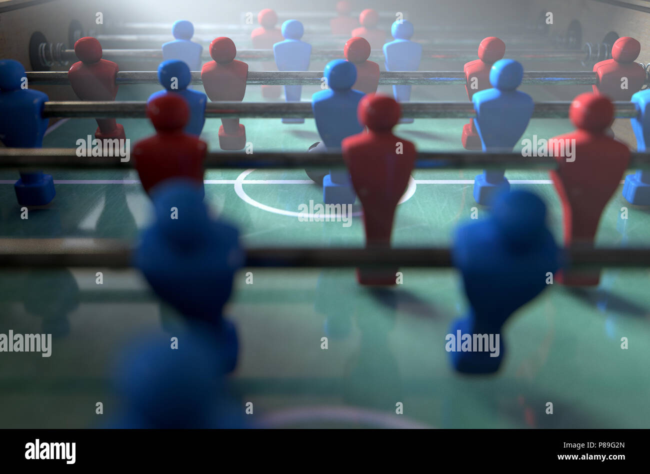 Foosball game table hi-res stock photography and images - Alamy