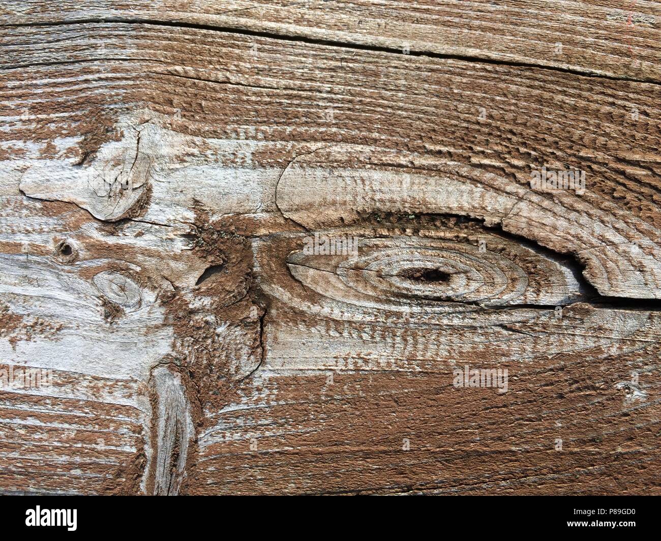 Remarkable old plank Stock Photo - Alamy