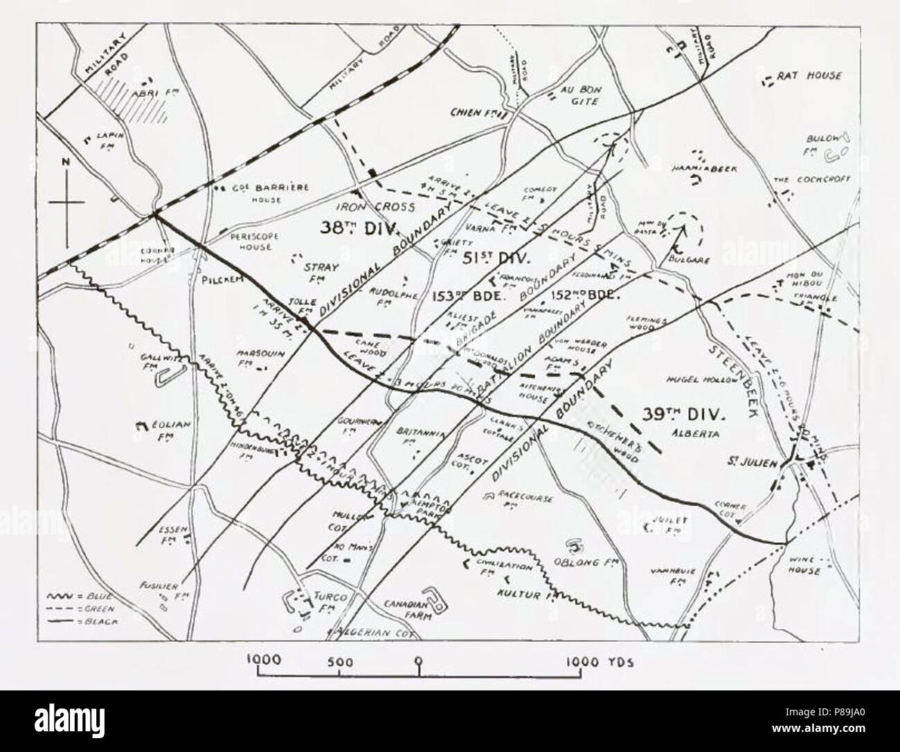51st Division, Battle of Pilckem Ridge, 31 July 1917 Stock Photo - Alamy