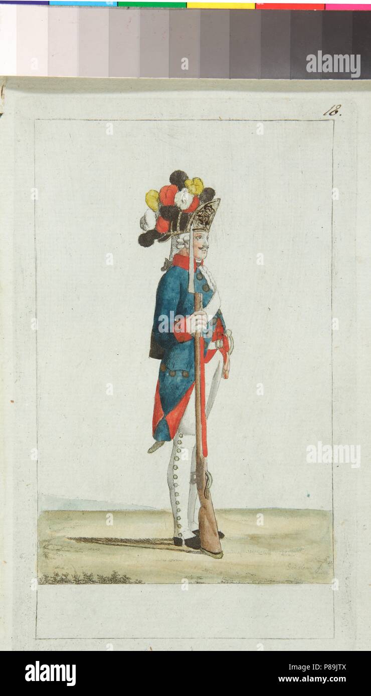 Preobrazhensky life guards regiment hi-res stock photography and images ...