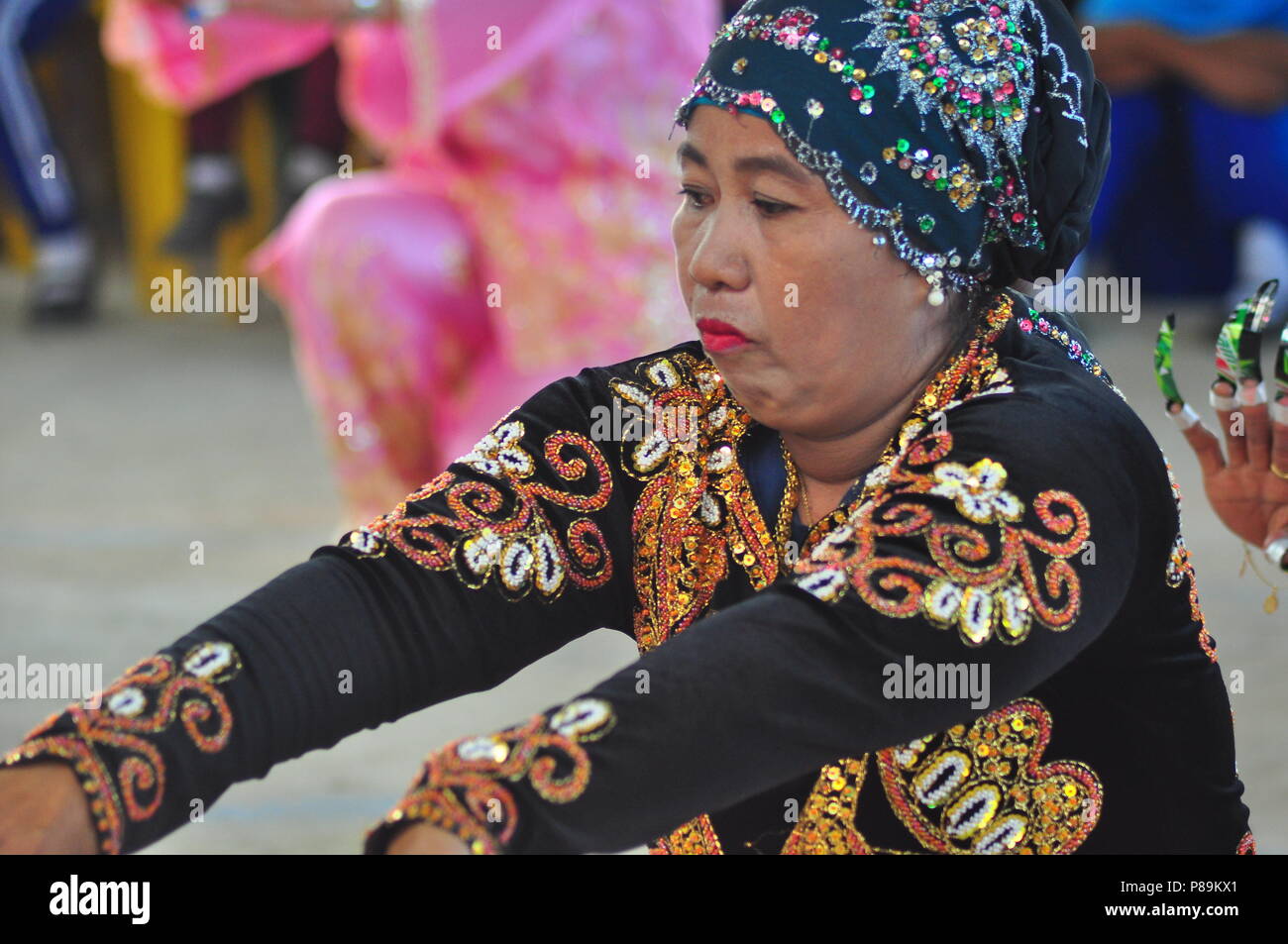 Jolo, Philippines. 22nd June, 2018. A pangalay native to the Badjao ...