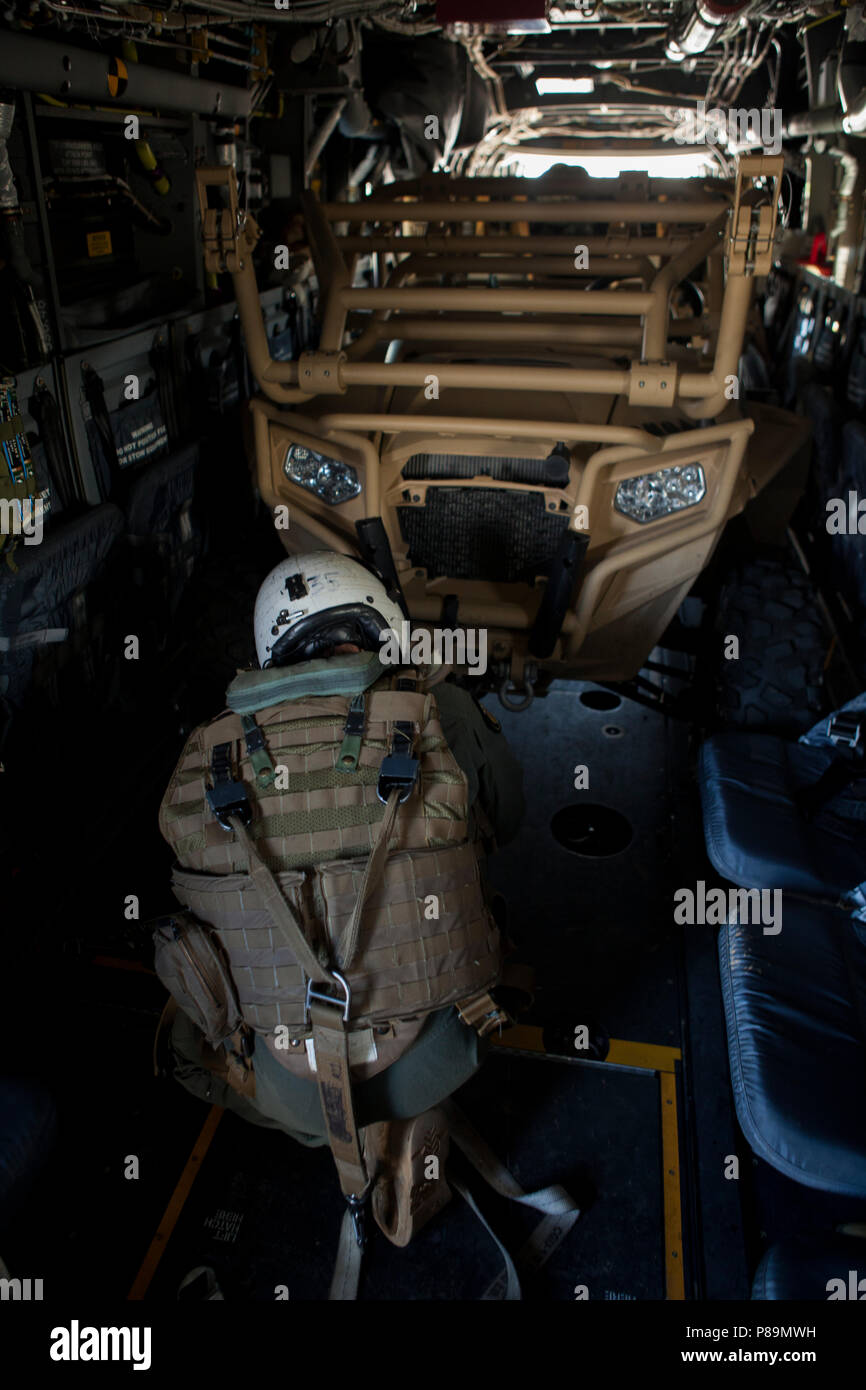 U.S. Marine Corps Cpl. Aaron Humyn, an aerial observer with Marine ...
