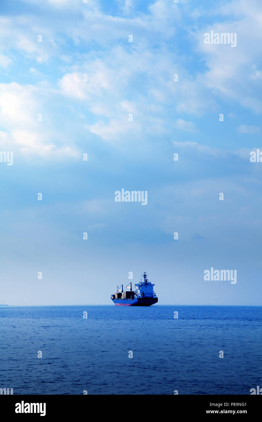 an image of a big ship on the sea Stock Photo - Alamy